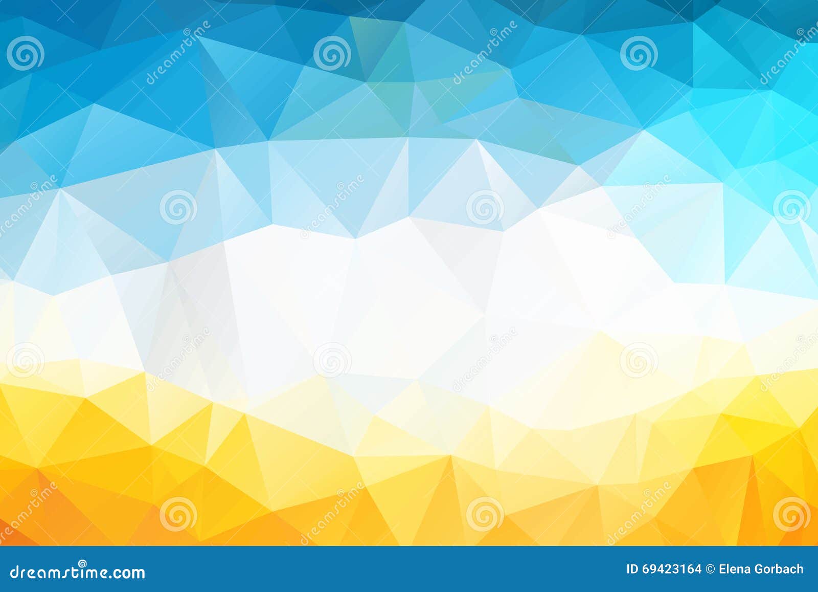 Colorful Swirl Rainbow Polygon Background Or Vector Frame. Abstract ...