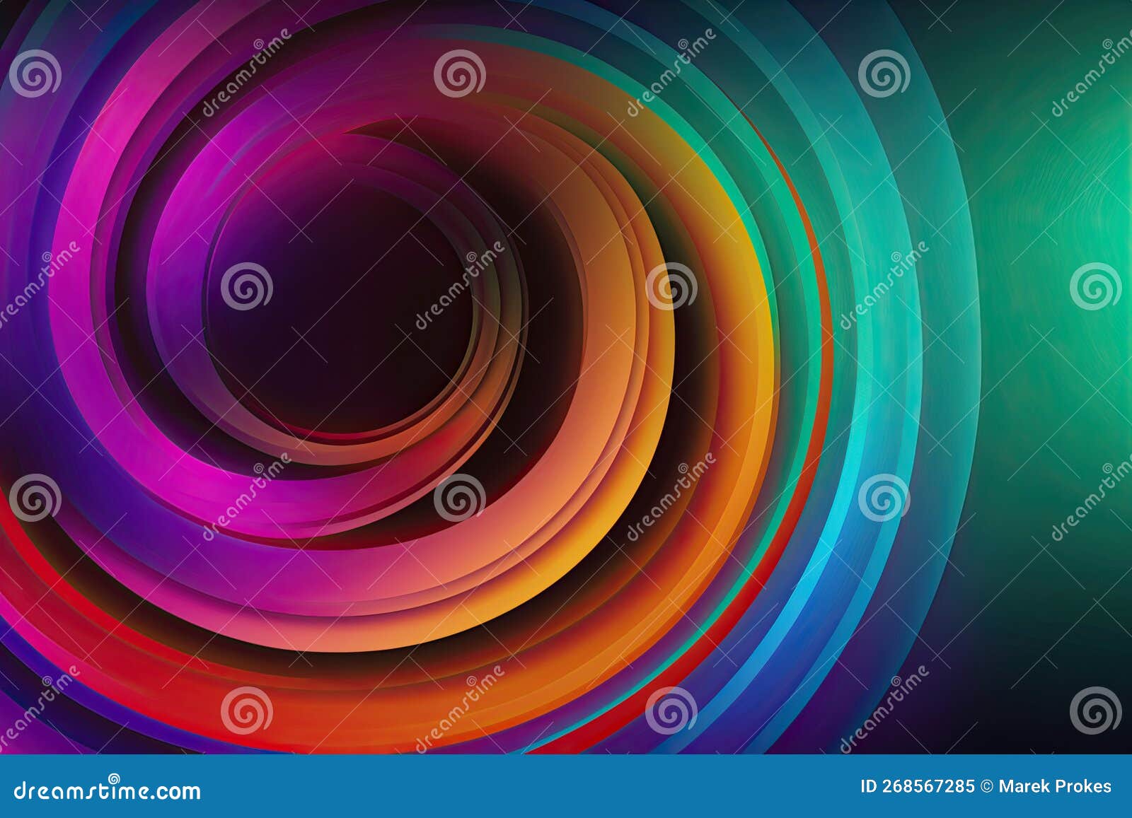 Colorful Swirl. Vortex Generative Ai Illustration Stock Illustration ...