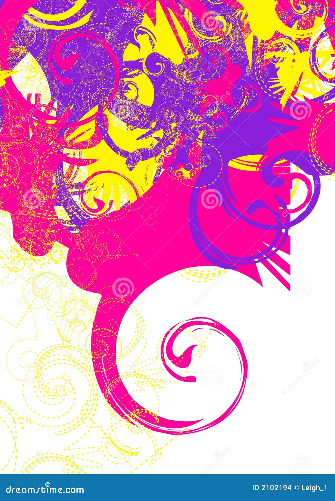 Colorful swirls stock illustration. Illustration of natural - 2102194