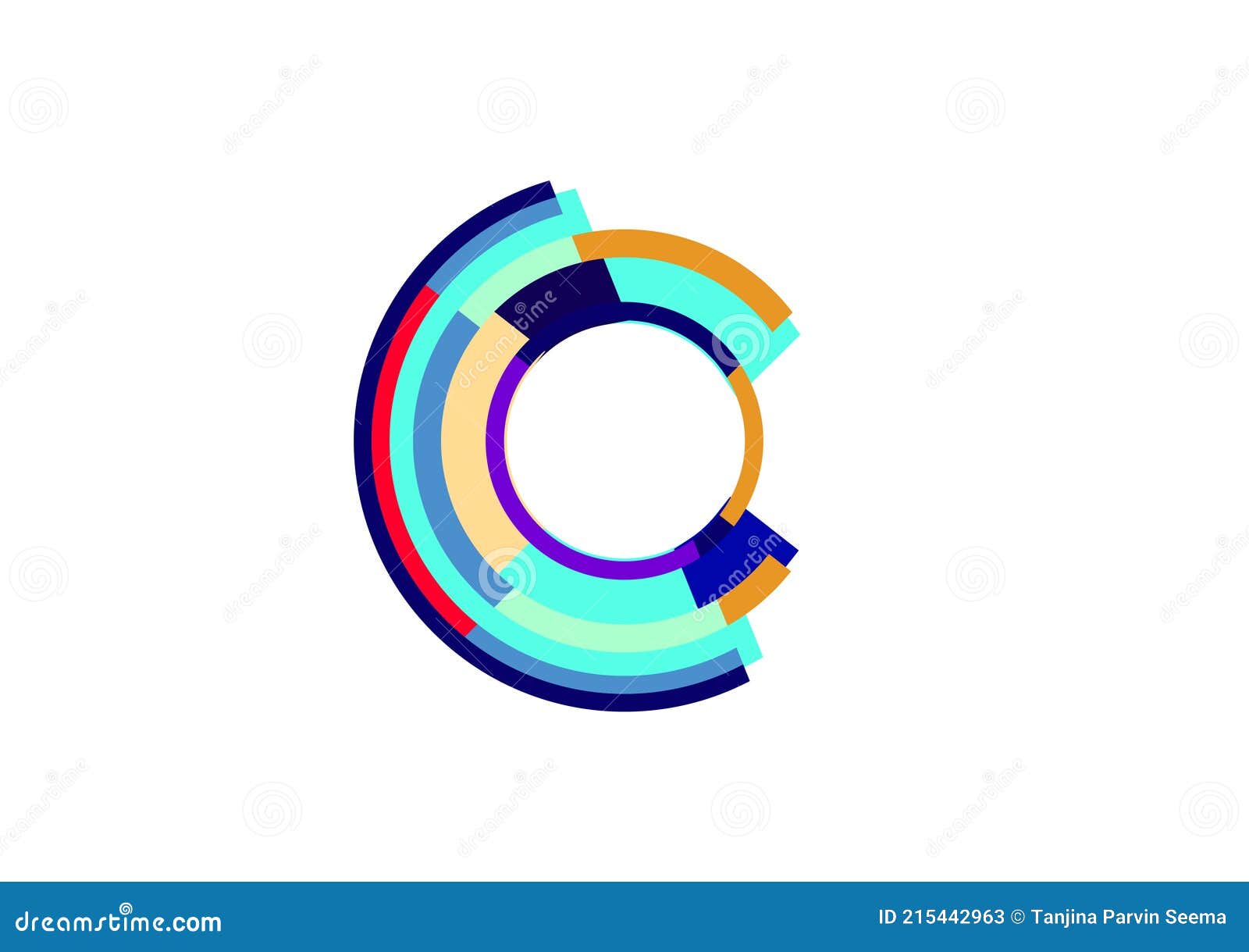 Colorful Symbol Isolated on White Background, Colorful Logo, Icon ...