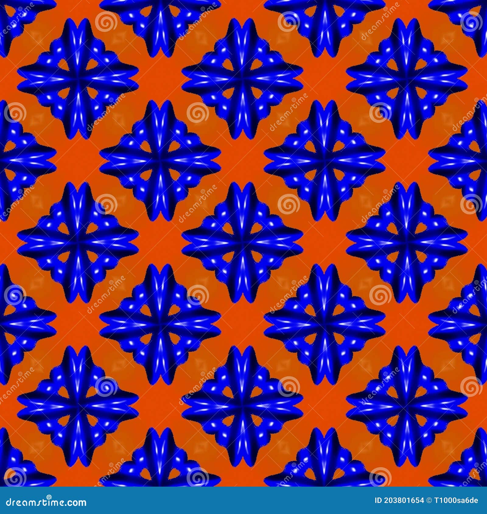 Colorful Symmetrical Repeating Patterns for Textiles, Ceramic Tiles ...