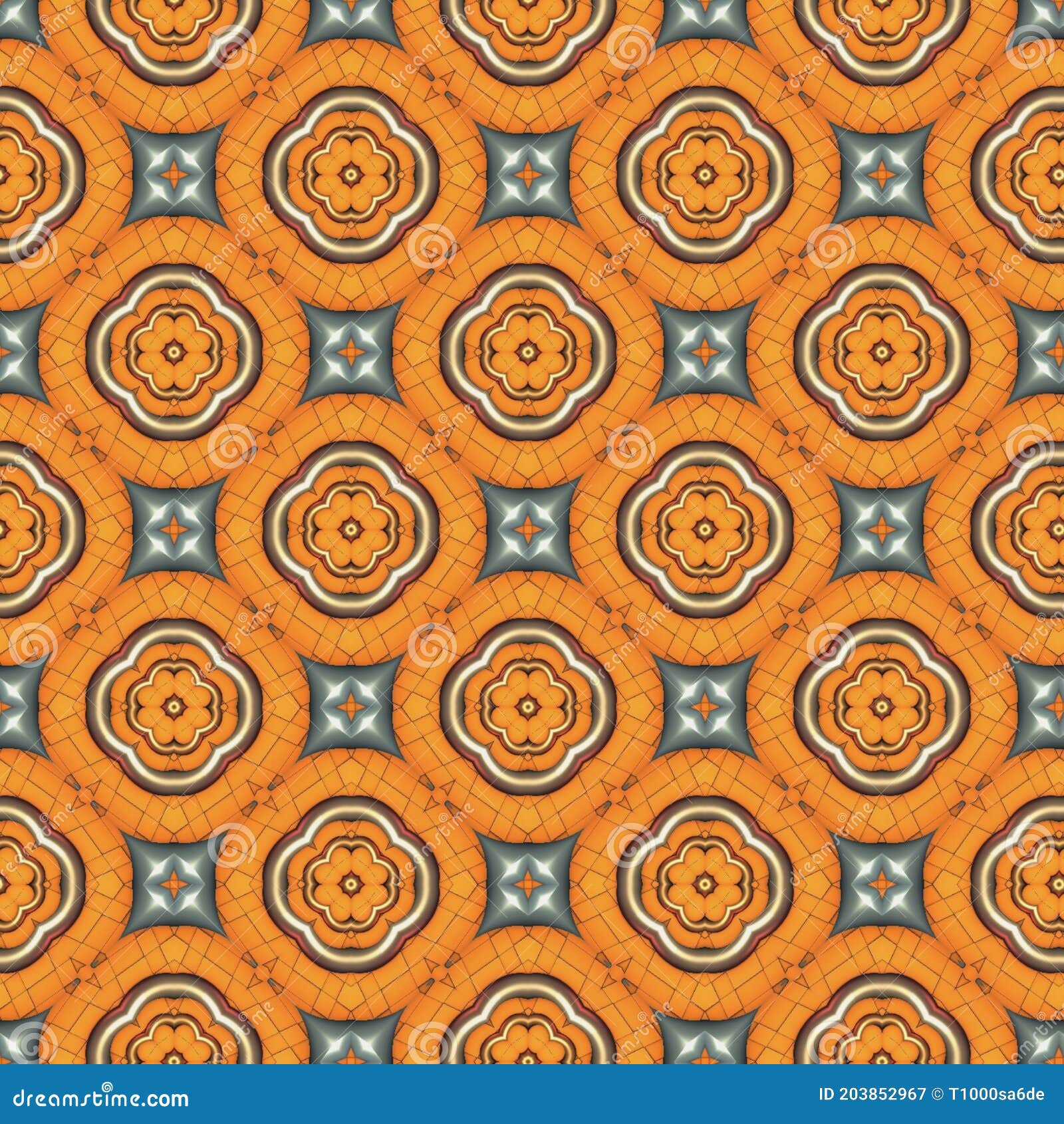 Colorful Symmetrical Repeating Patterns for Textiles, Ceramic Tiles ...
