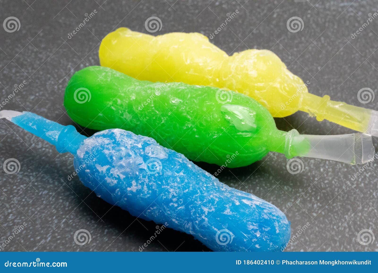 Colorful Syrup in a Frozen Doll Stock Photo - Image of flavors ...