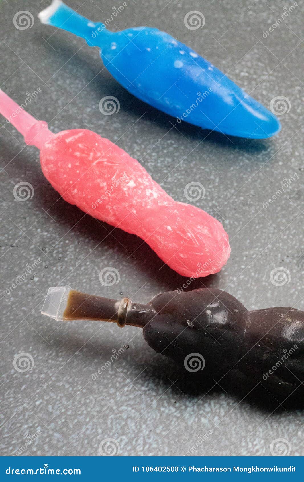 Colorful Syrup in a Frozen Doll Stock Photo - Image of background ...