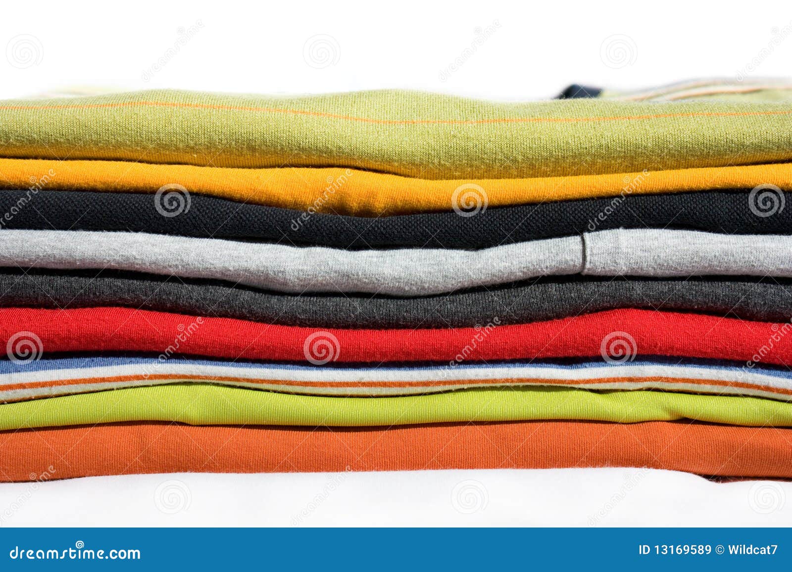 Colorful T-shirts stock image. Image of white, shirt - 13169589