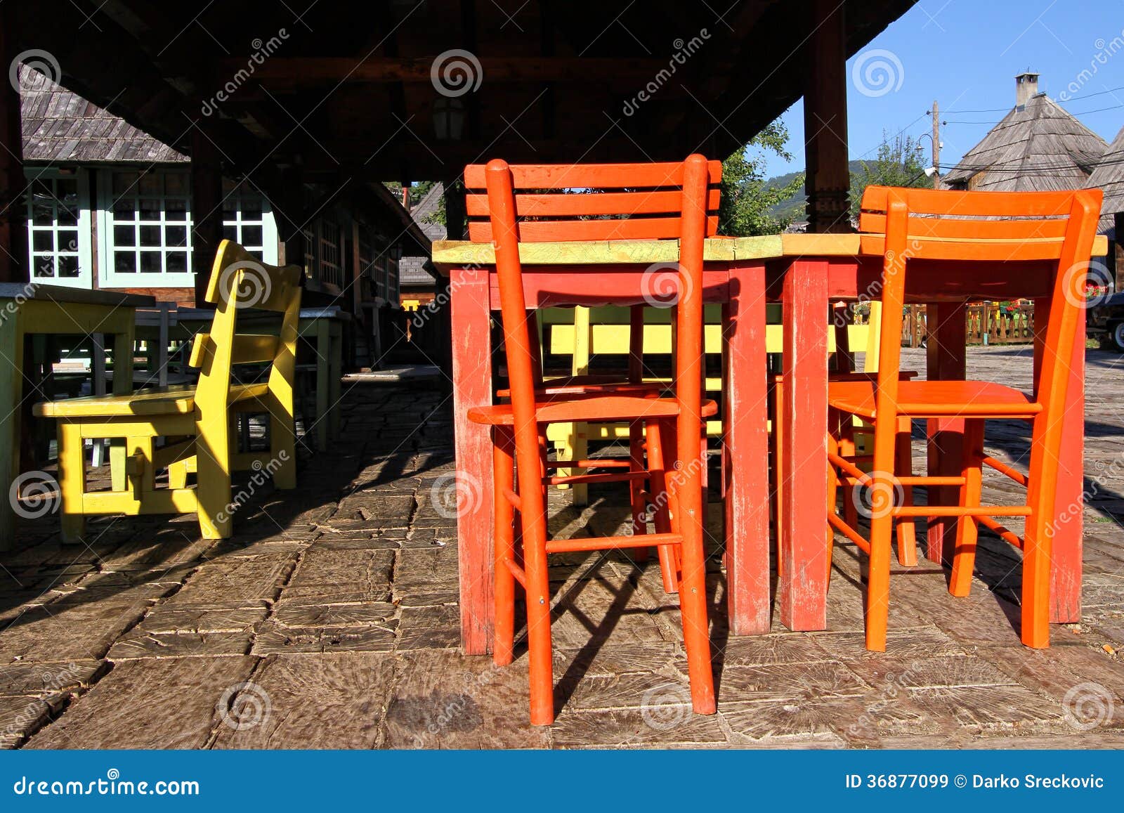 Colorful Tables Stock Image | CartoonDealer.com #36589249