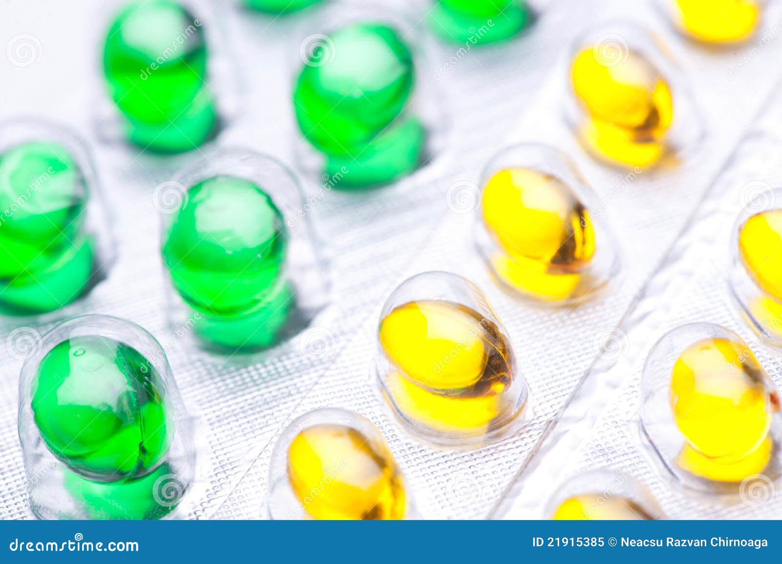 Colorful Tablets with Capsules Stock Image - Image of care, chemical ...