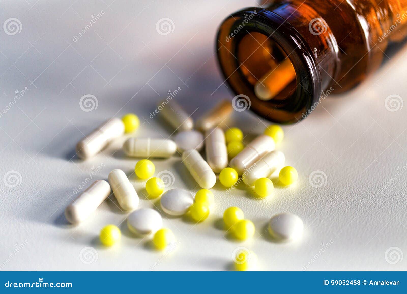Colorful Tablets with Capsules and Pills Stock Photo - Image of ...