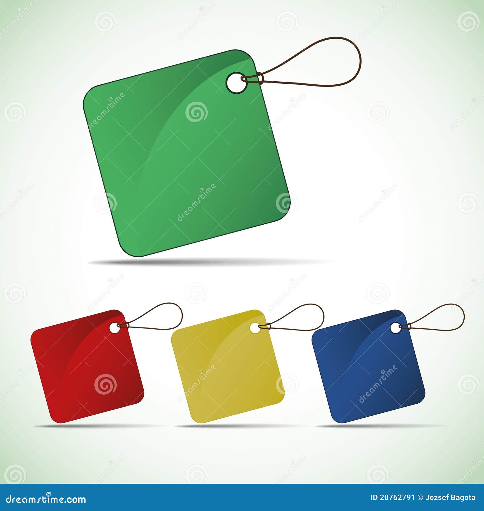 Colorful tag designs stock vector. Illustration of color - 20762791