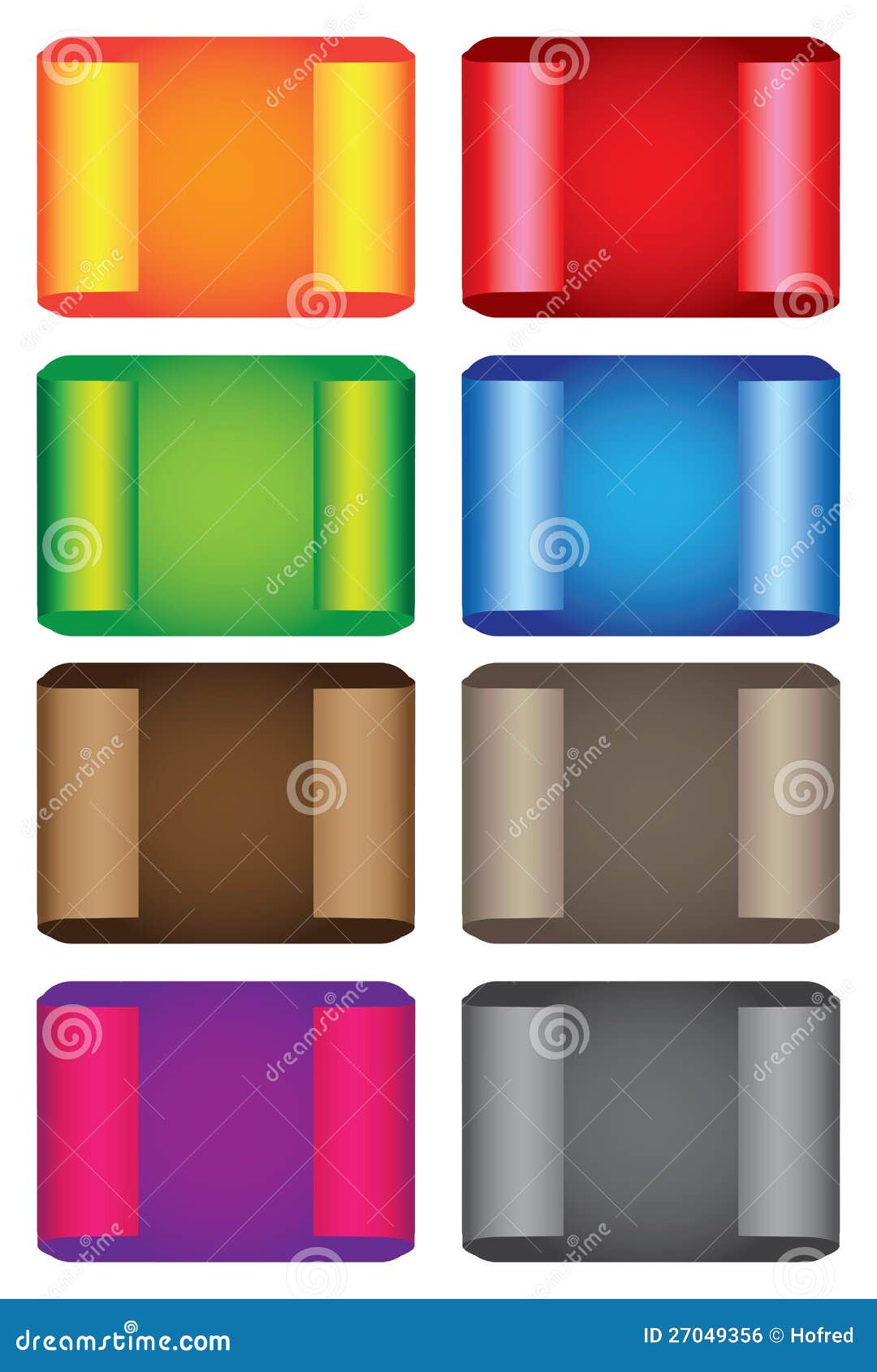Colorful tag labels stock vector. Illustration of orange - 27049356