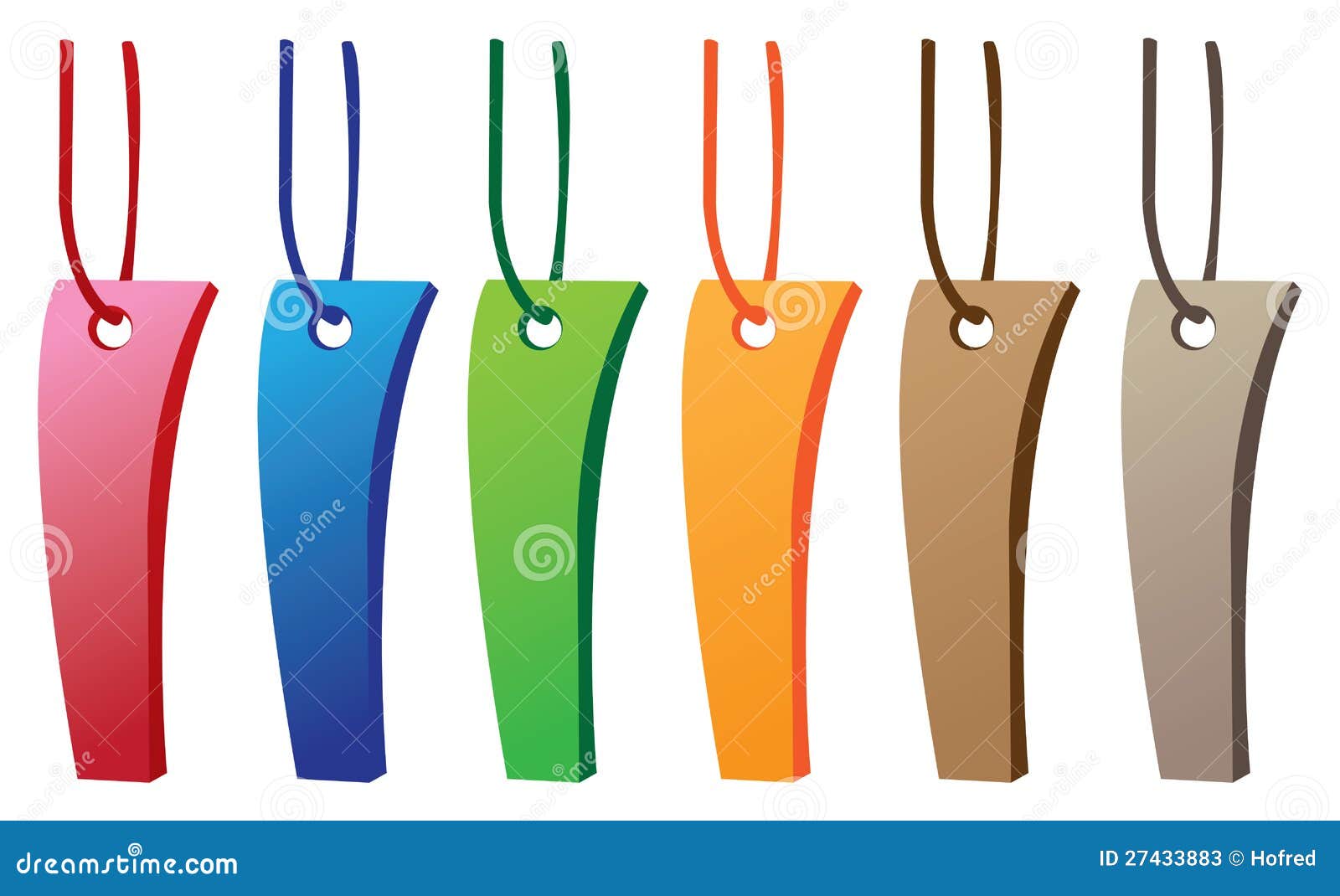 Colorful tag labels stock vector. Illustration of colorful - 27433883