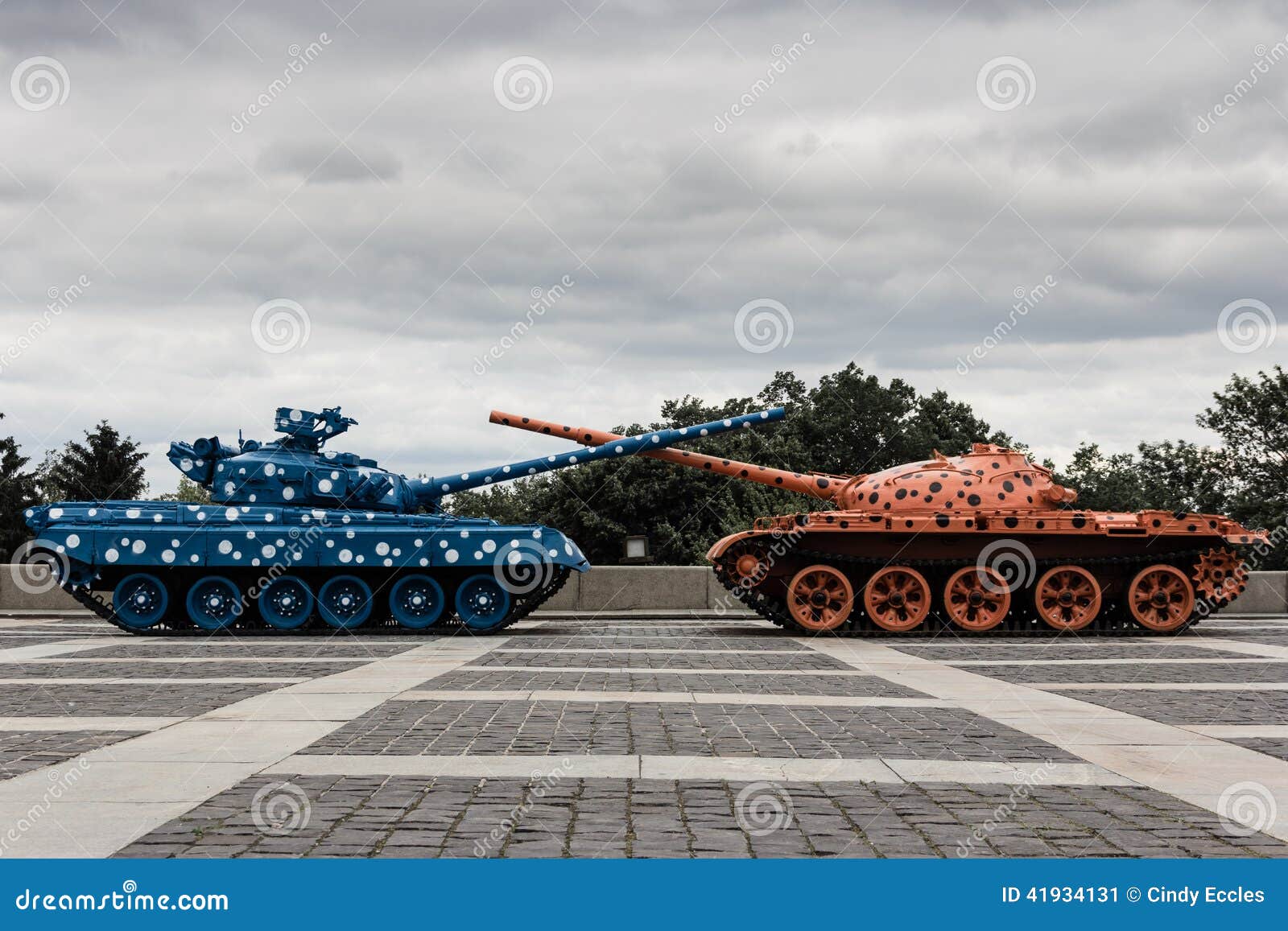 Colorful Tanks stock image. Image of ukraine, historic - 41934131