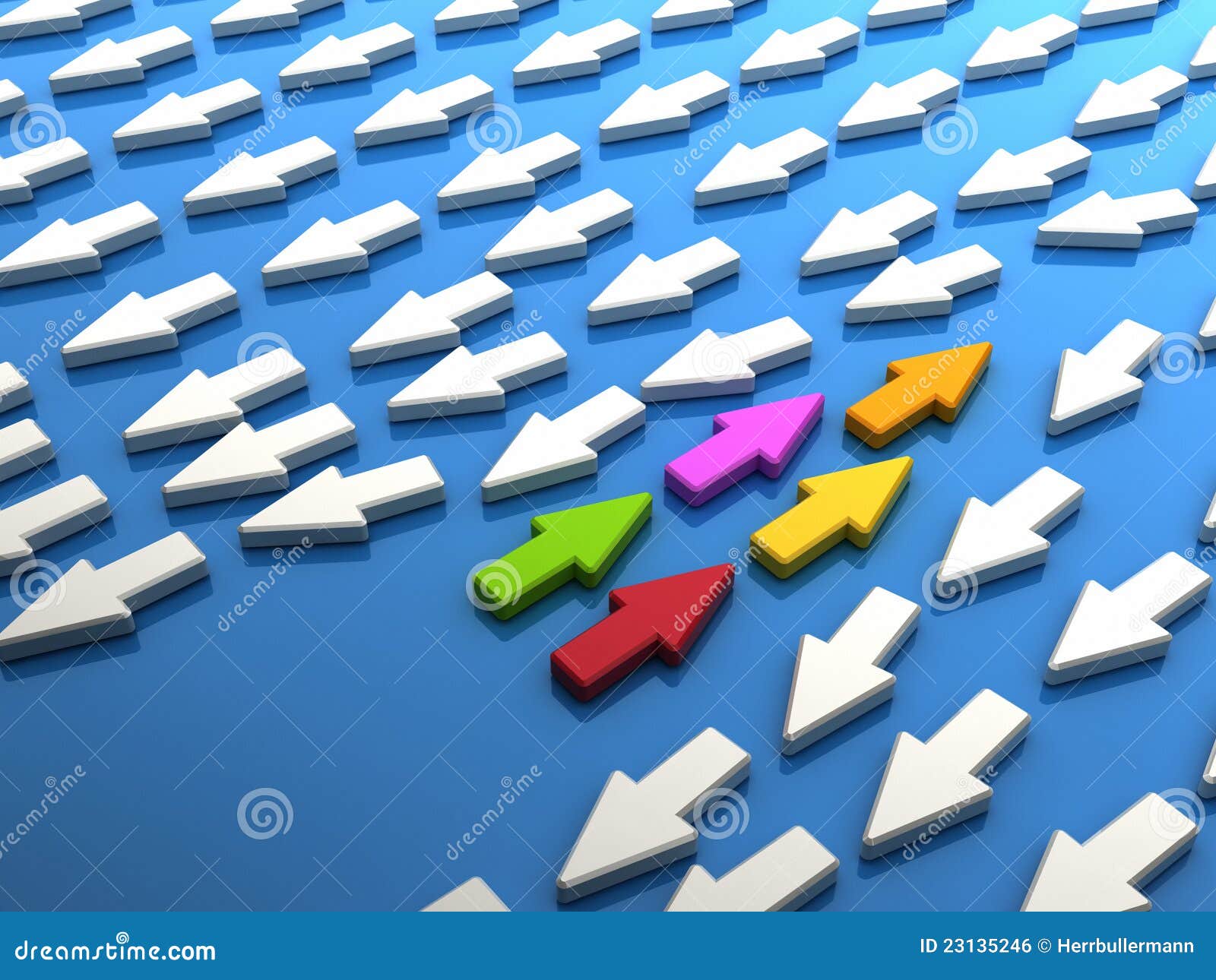 Colorful teamwork stock illustration. Illustration of partner - 23135246
