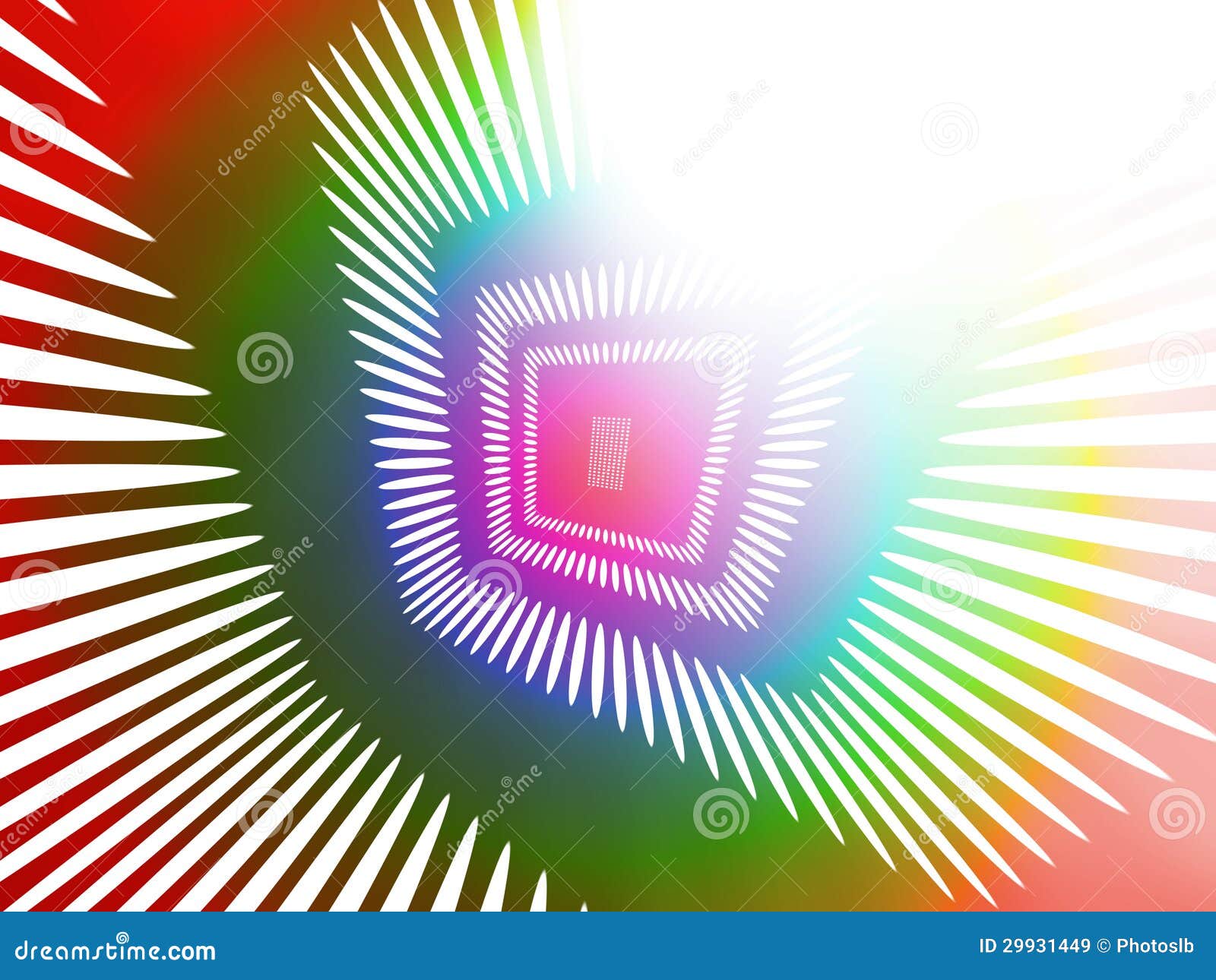 Colorful Technology Background Stock Illustration - Illustration of ...