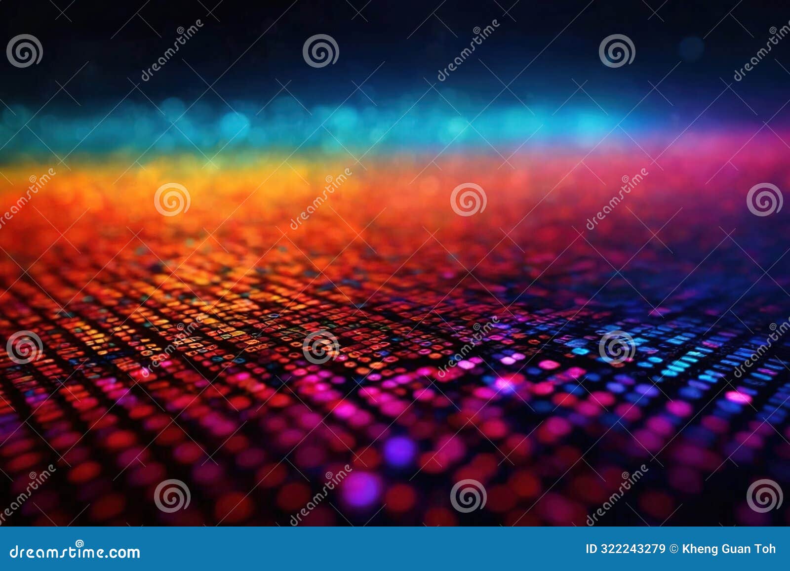 Colorful Technology Binary Matrix Code Abstract Wallpaper Patern ...