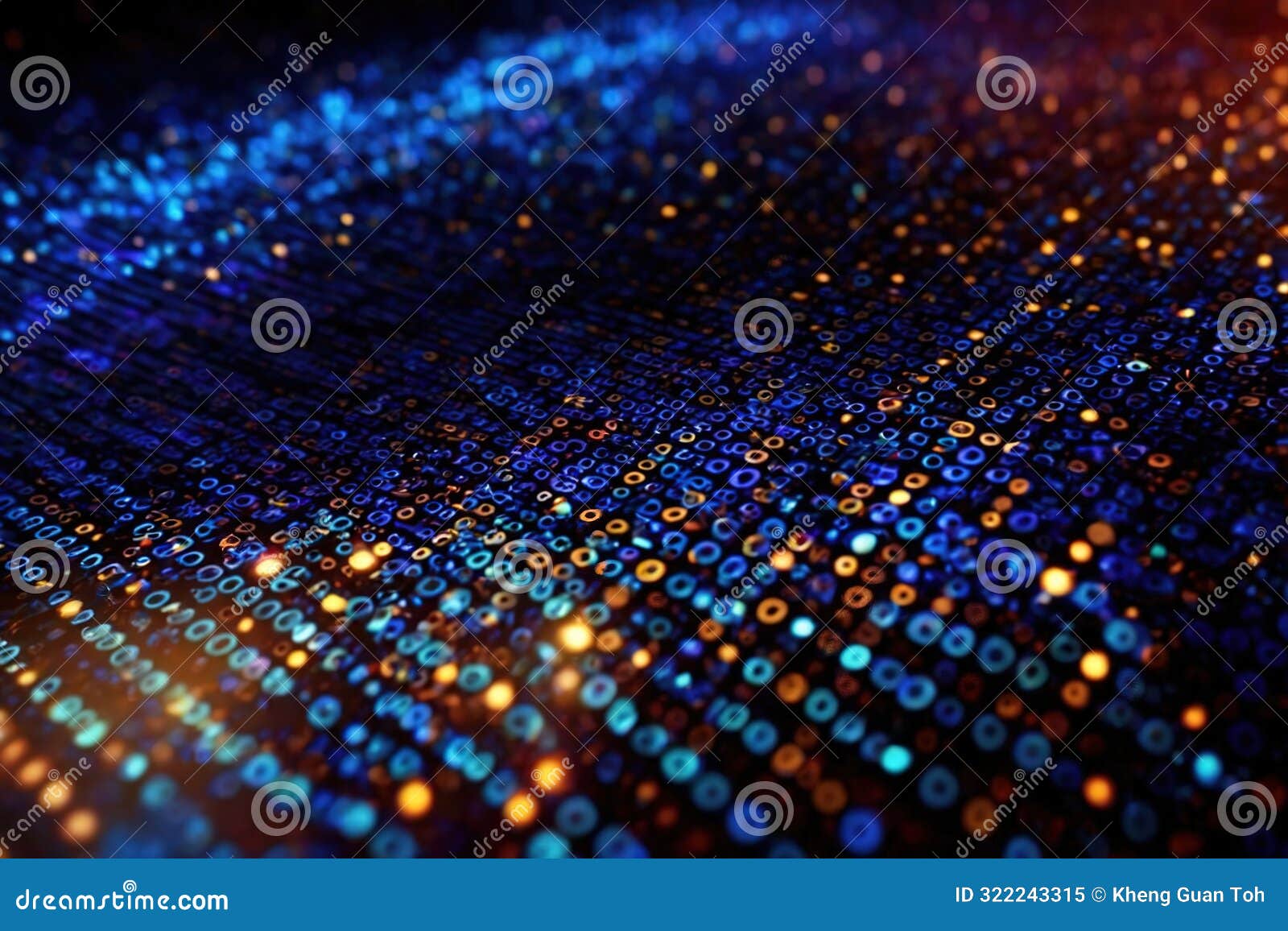 Colorful Technology Binary Matrix Code Abstract Wallpaper Patern ...