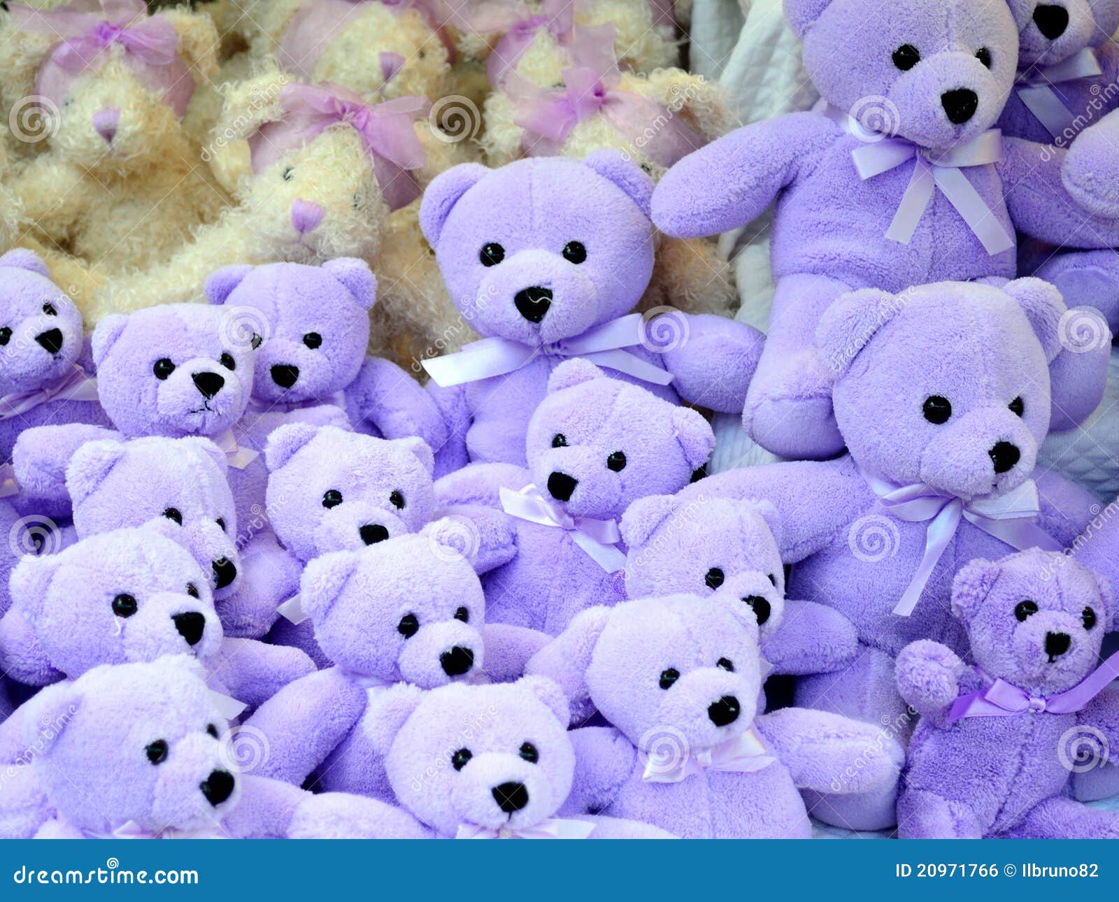 Colorful teddybears stock photo. Image of color, tenderness - 20971766
