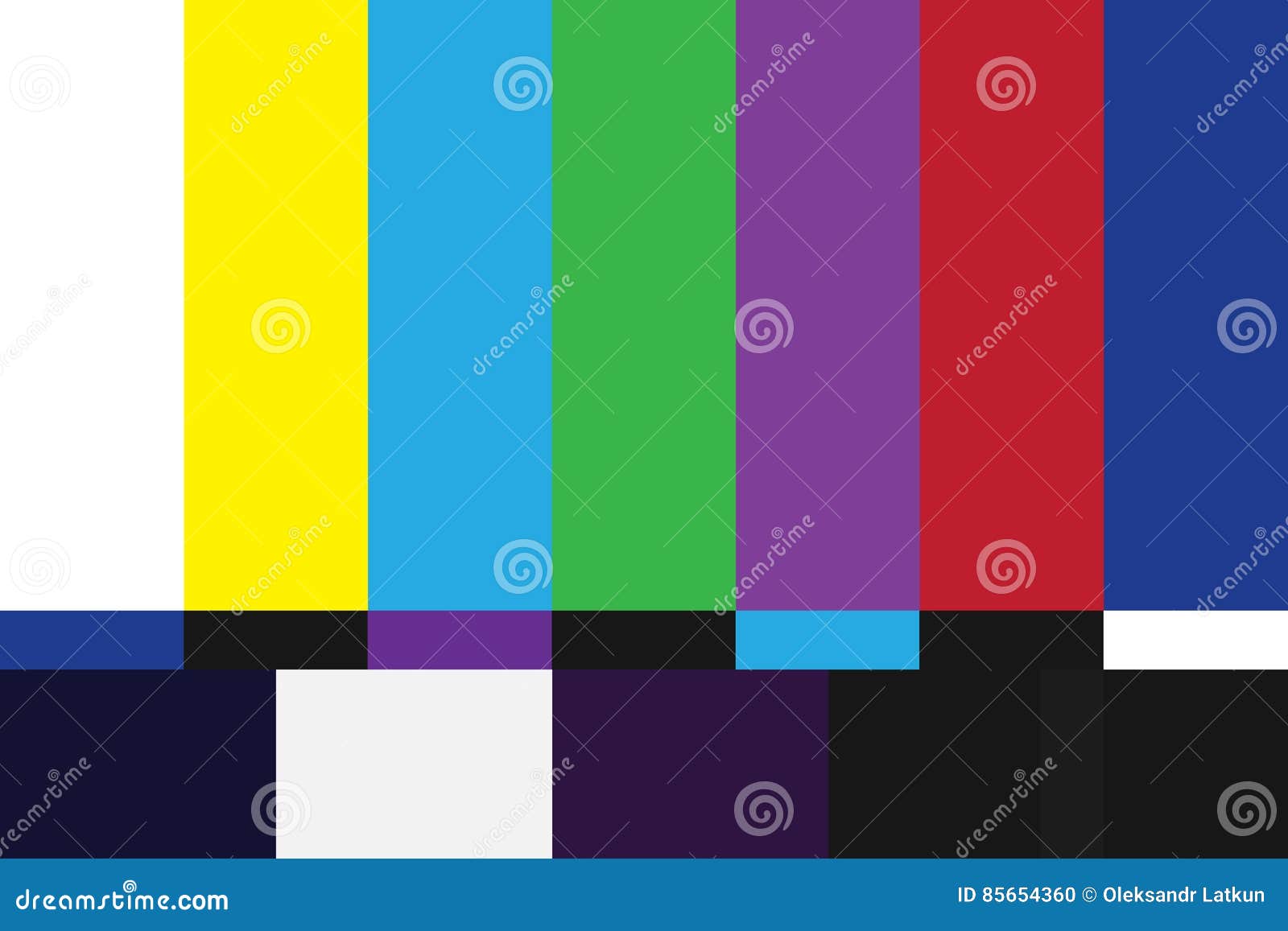 Color Tv Test Pattern