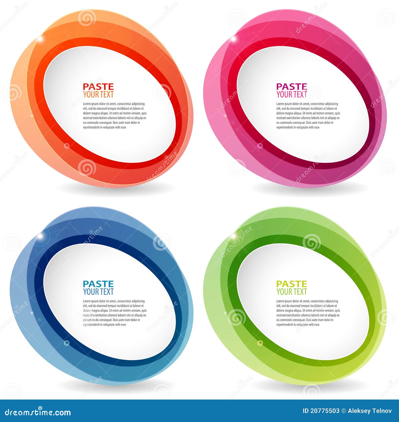 Colorful template stock vector. Illustration of pattern - 20775503