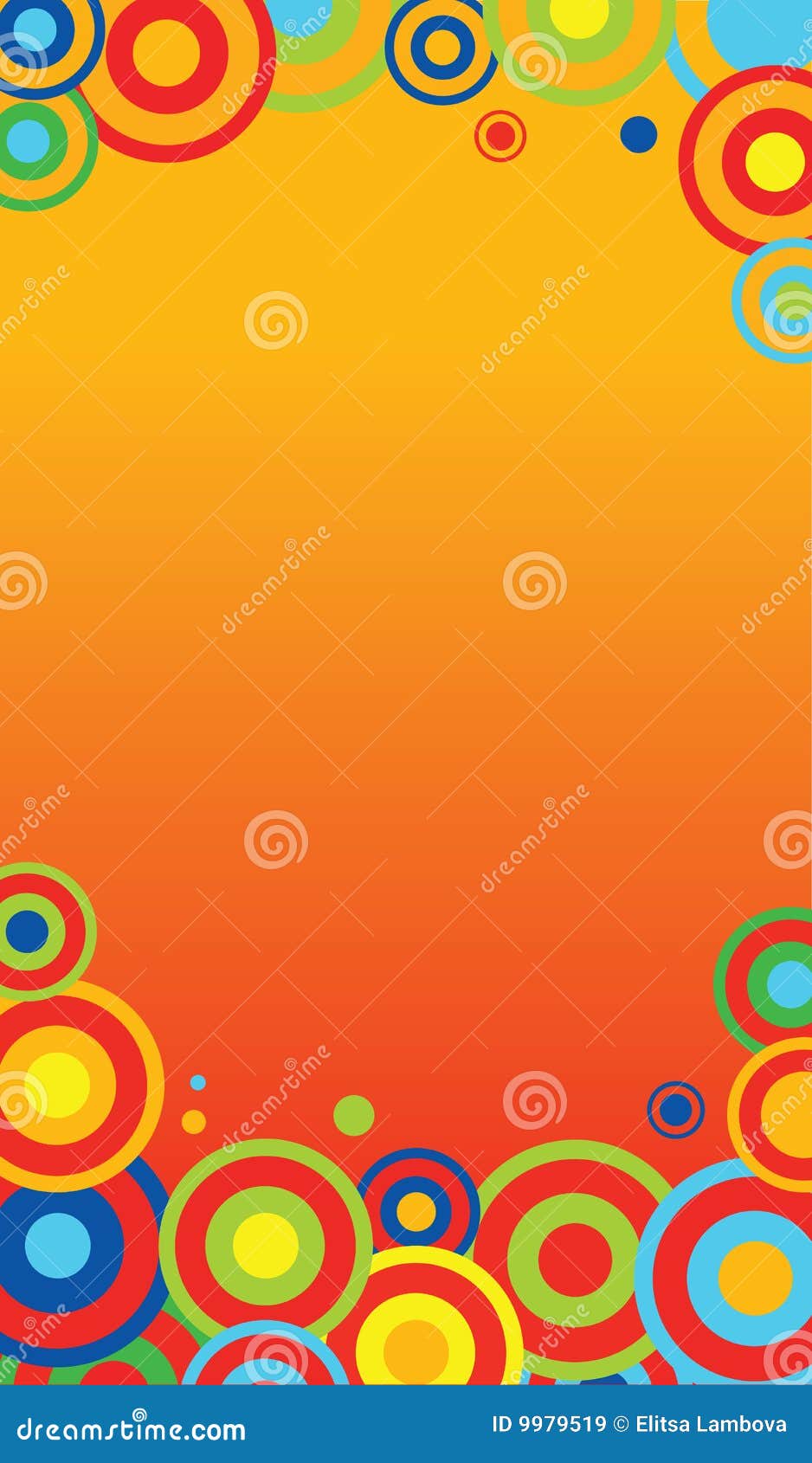 Colorful template stock vector. Illustration of element - 9979519