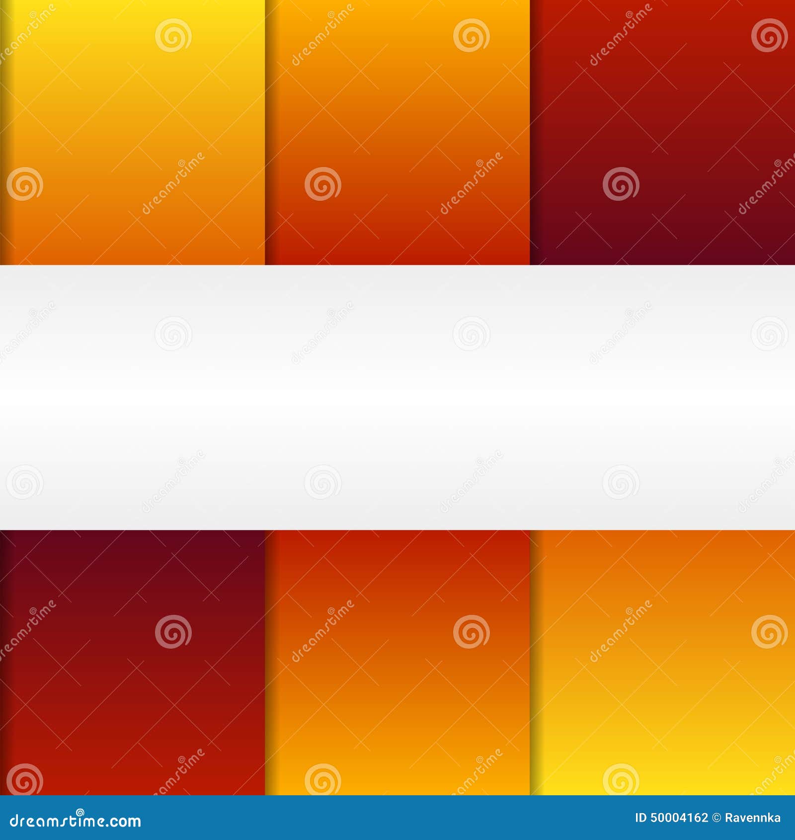 Colorful Template in Bright Warm Colors Stock Illustration ...