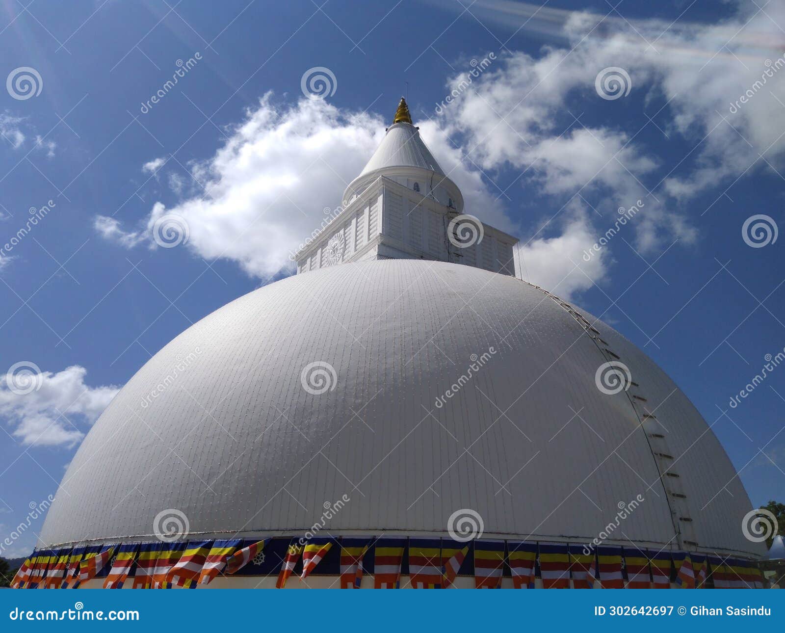 Colorful Temple , Kataragama Kiriwehera , Lighting Place Stock Image ...