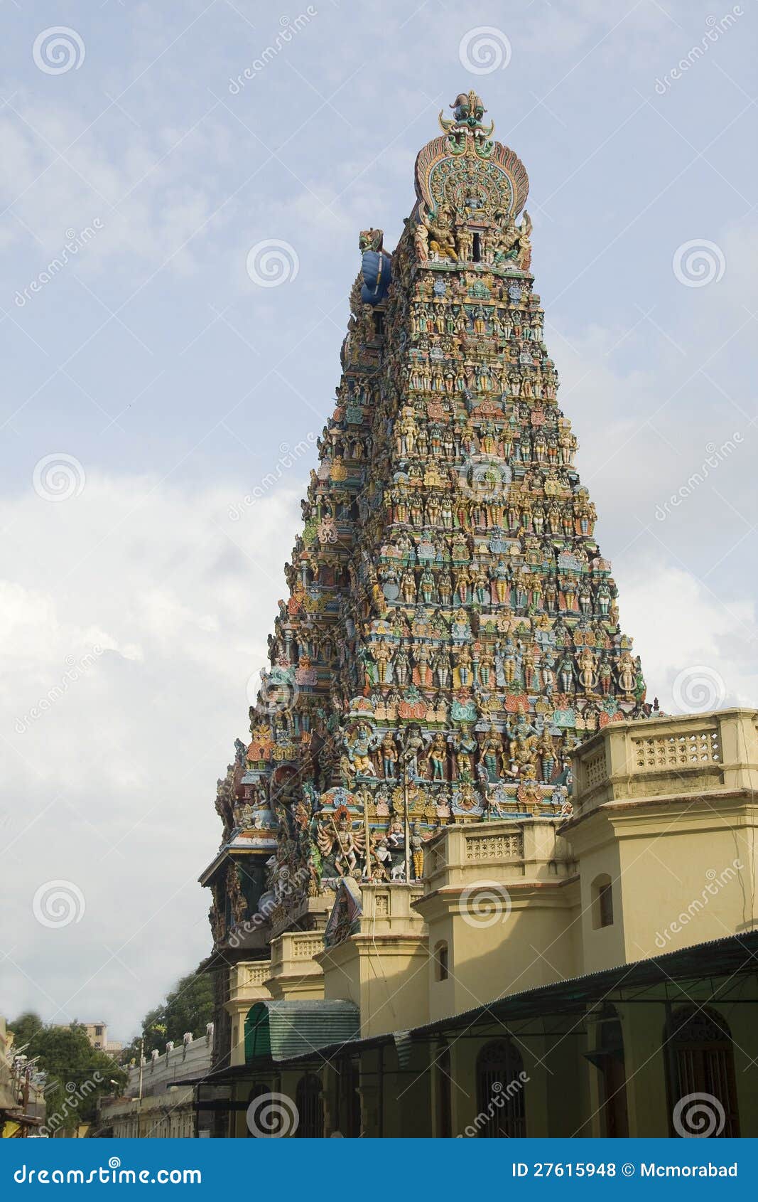 Colorful Temple Tower stock photo. Image of temple, shrine - 27615948