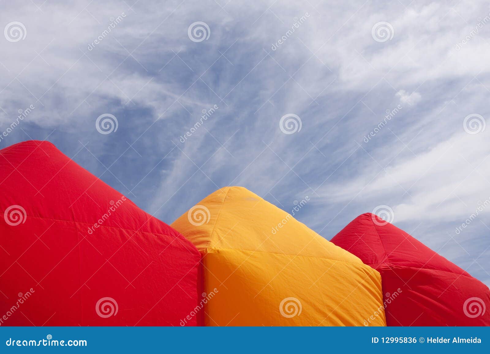 Colorful tents stock photo. Image of trip, vibrant, visit - 12995836