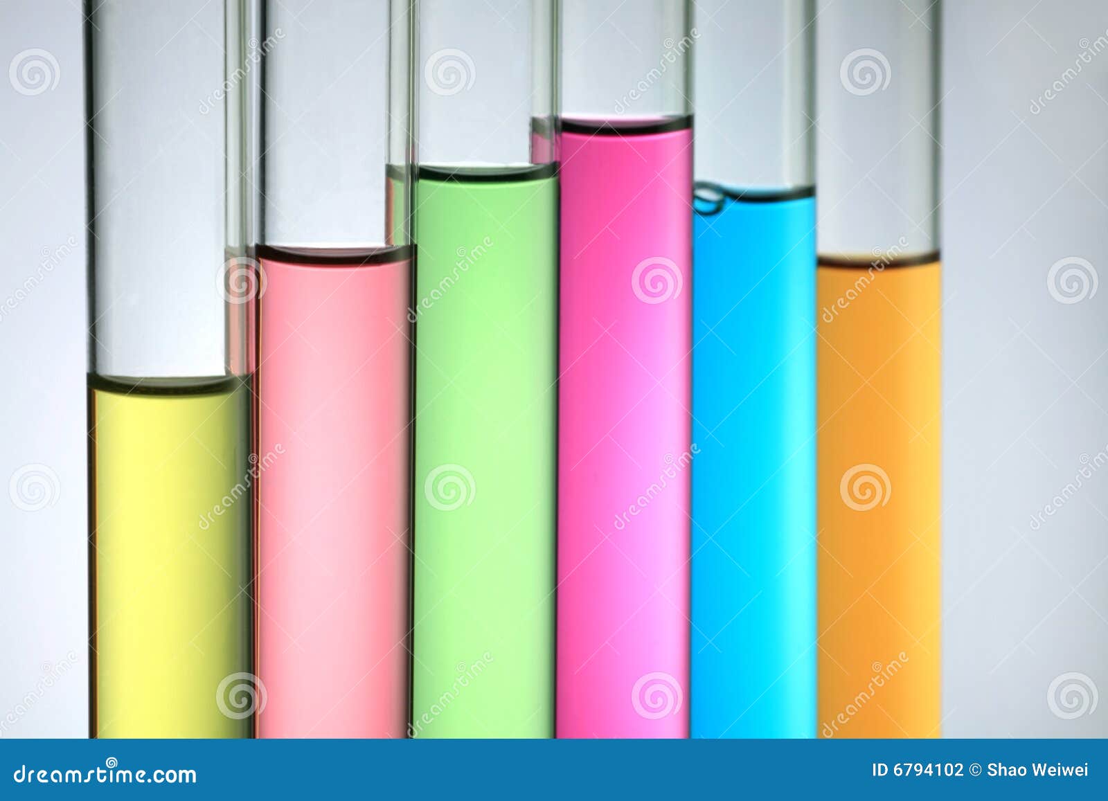 Colorful Test Tube stock photo. Image of chemistry, technology - 6794102