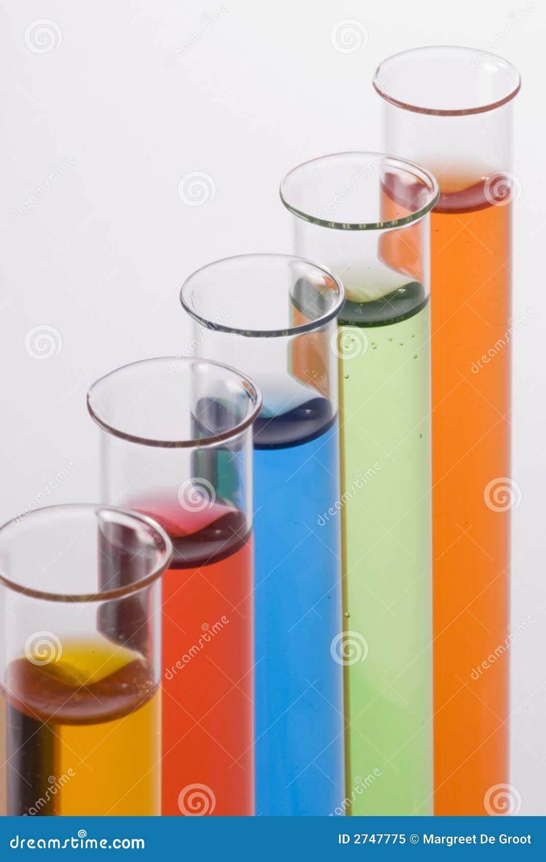 Colorful test tubes stock image. Image of tubes, orange - 2747775