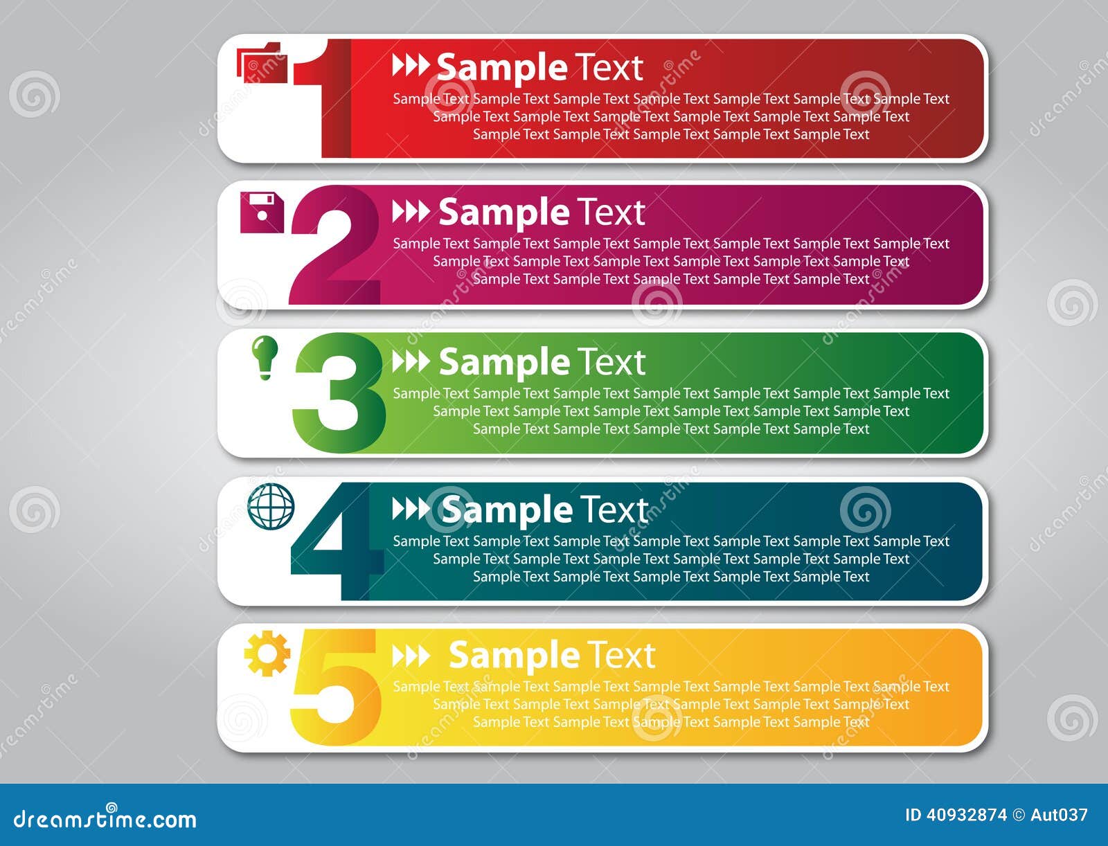 Colorful text box. stock vector. Illustration of background - 40932874 Colorful text box. stock vector. Illustration of background - 40932874