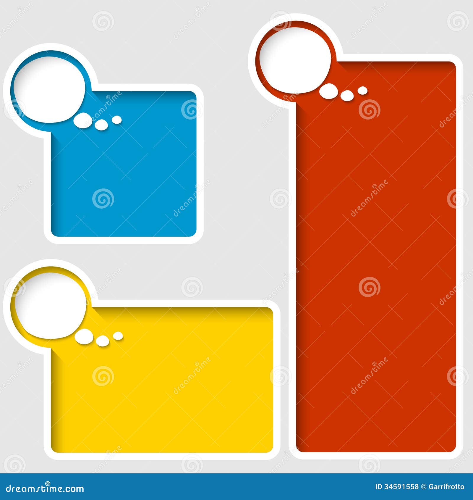Colorful text frames stock vector. Illustration of shopping - 34591558