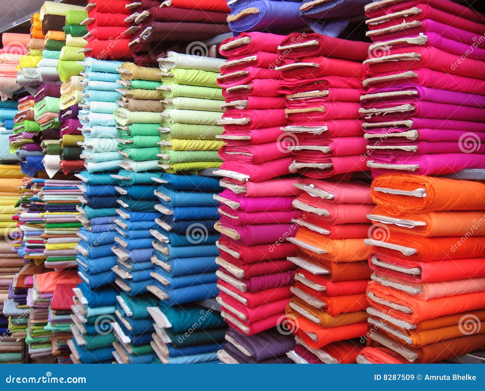Colorful Textile Abstract Of Bedsheets With Patterns And Lines Royalty ...