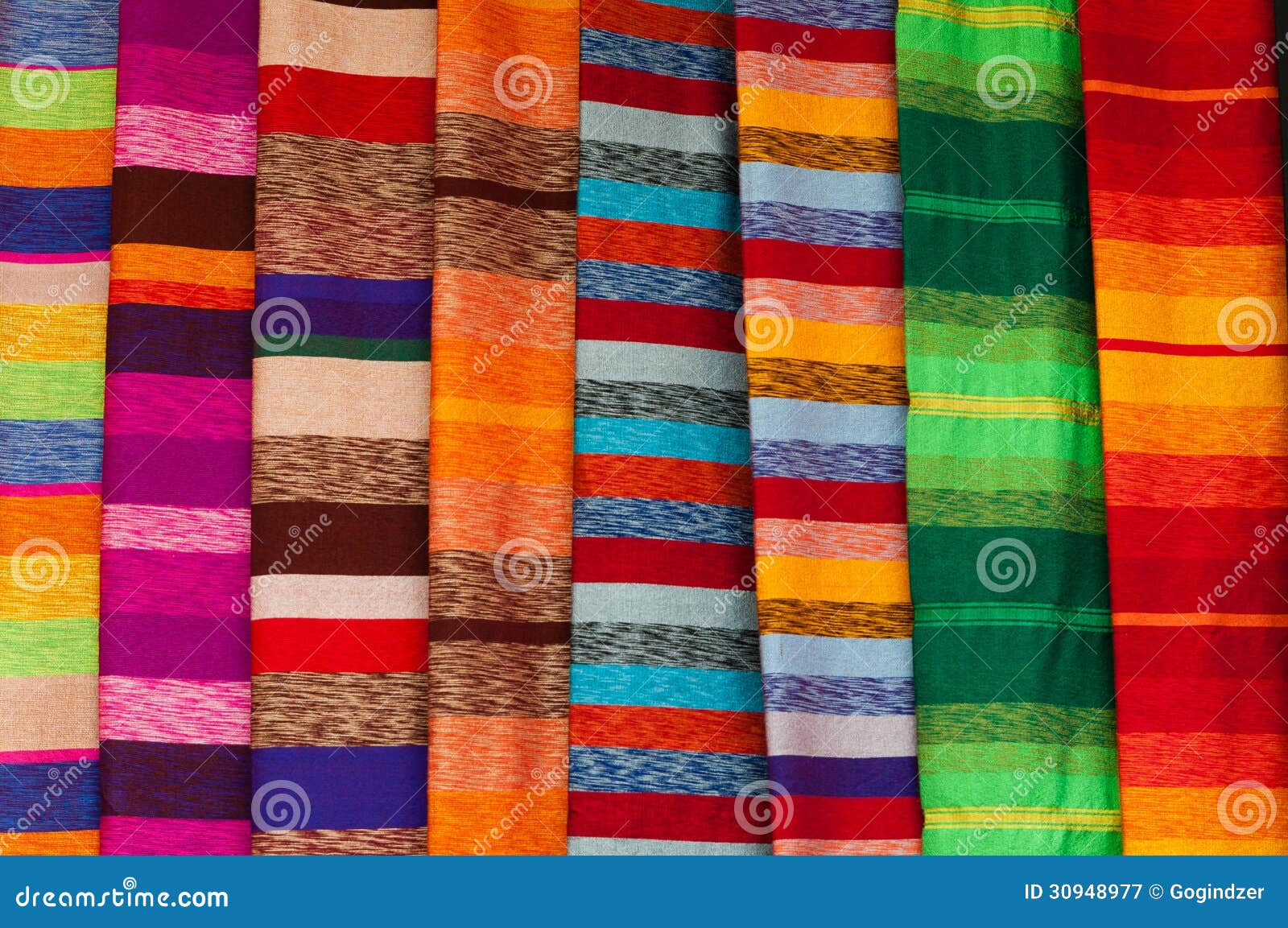 Colorful Textile Background Stock Image - Image of fashion, green: 30948977