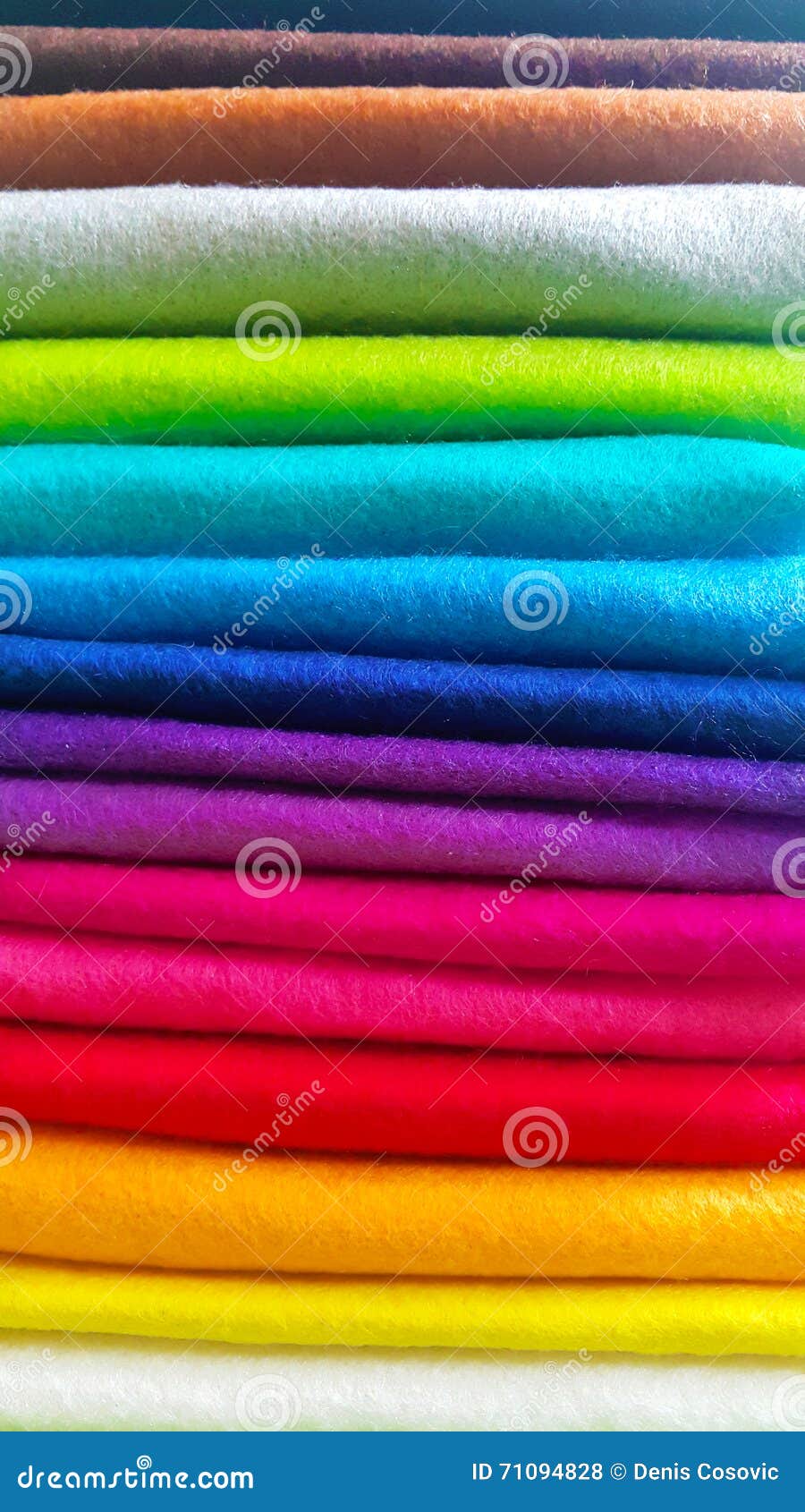 Colorful Textile and Craft Material Stock Photo - Image of ideas ...