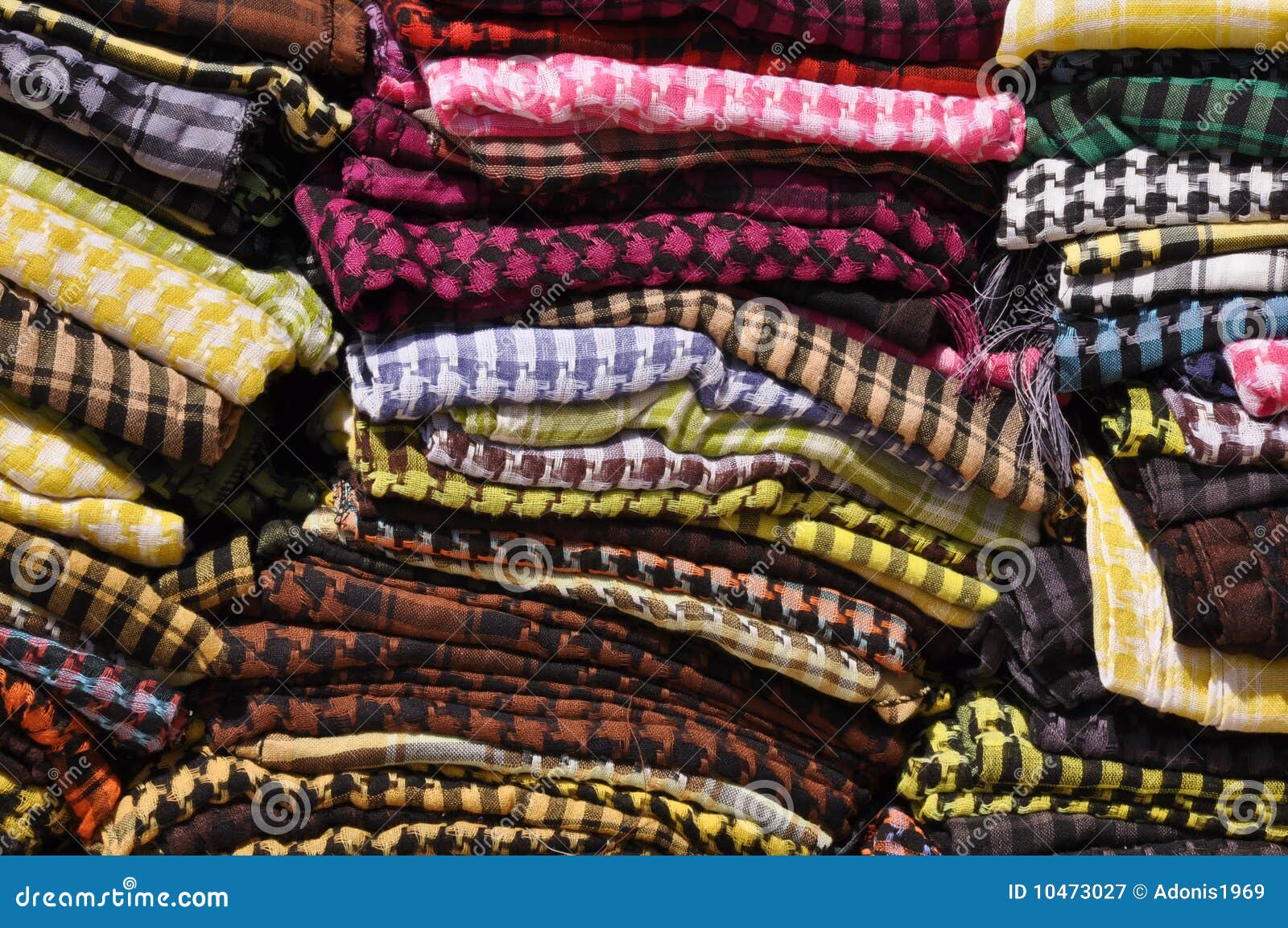 Colorful textiles stock image. Image of colourful, colored - 10473027
