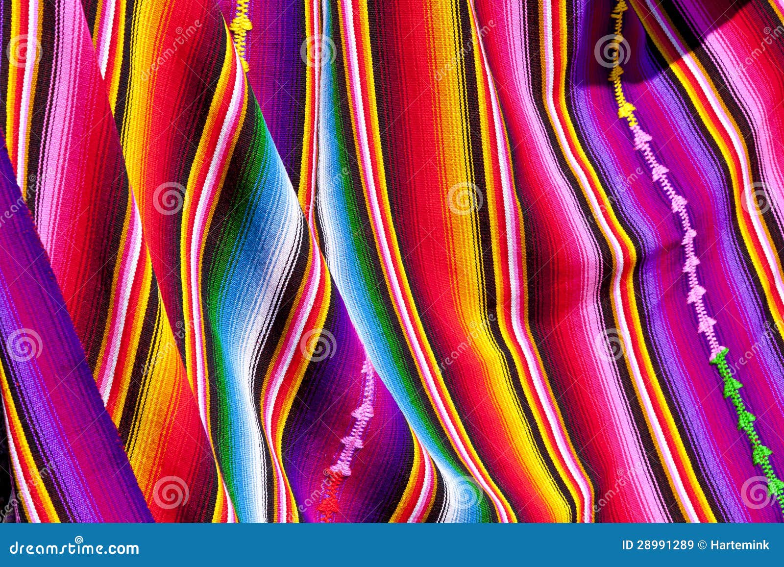 Colorful Textiles in Central America Stock Image - Image of america ...