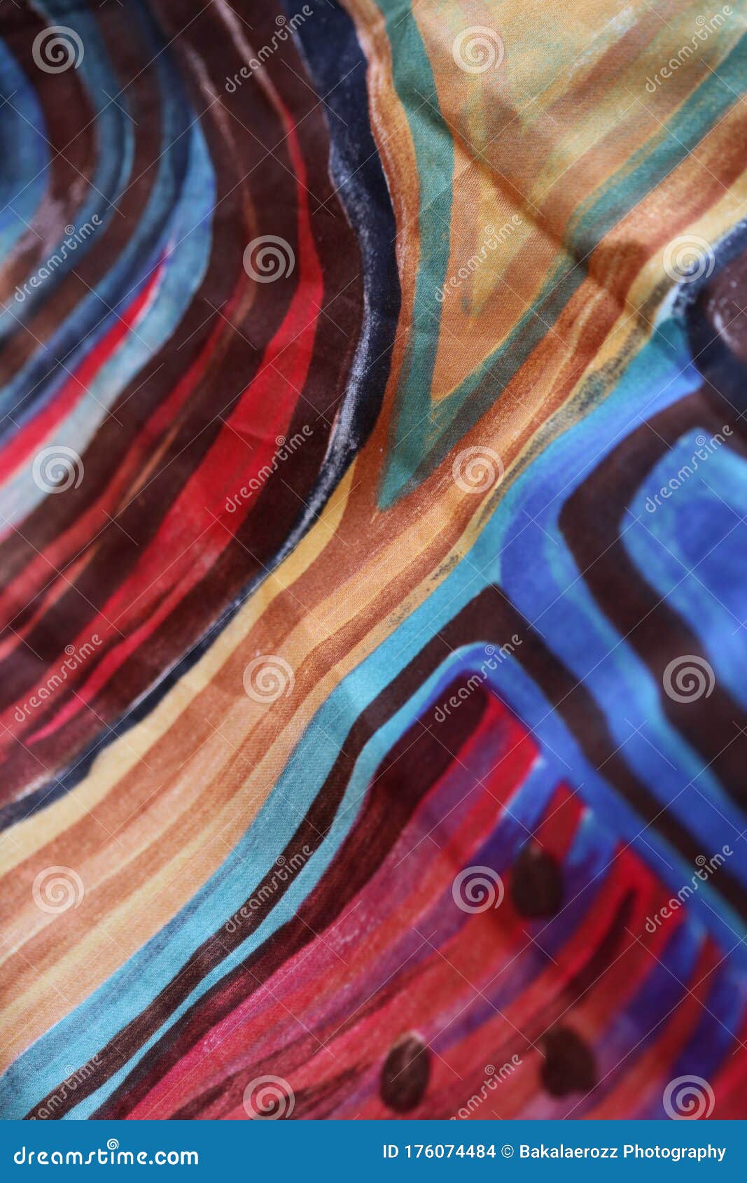 Colorful Textiles Macro Background High Quality Modern Fine Art Prints ...