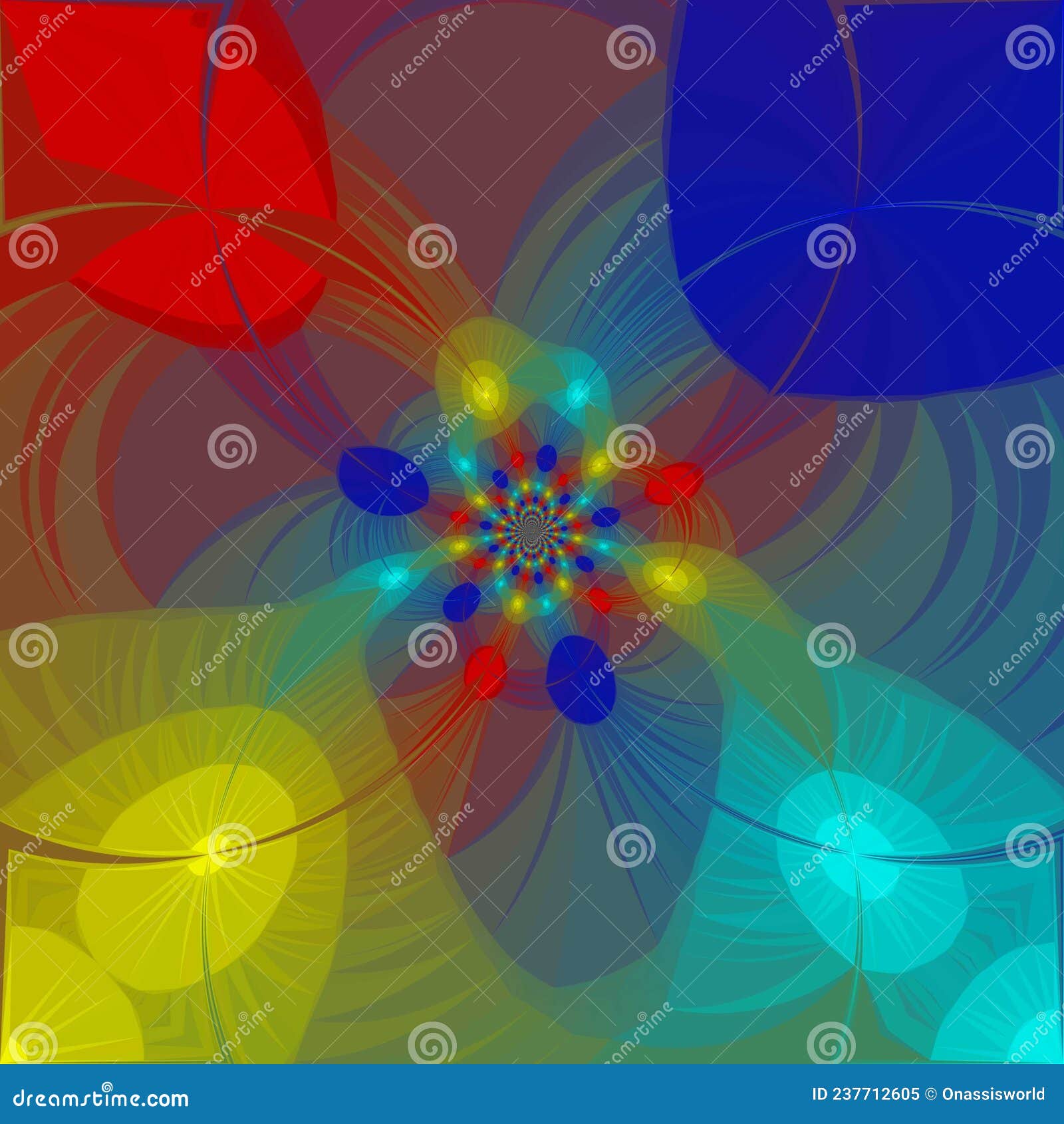 Colorful Textured Abstract Background. Shapes and Blurs Stock ...