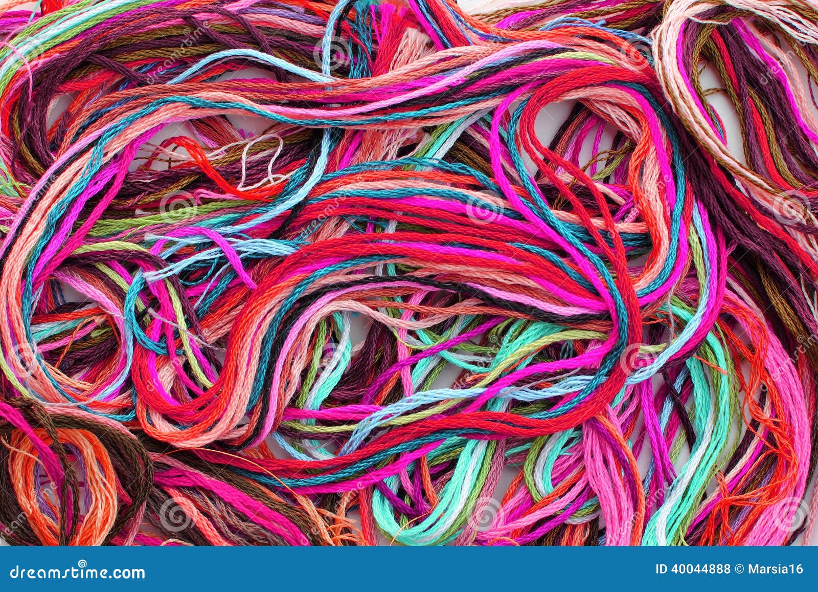 Colorful Thread Floss stock photo. Image of backdrop - 40044888