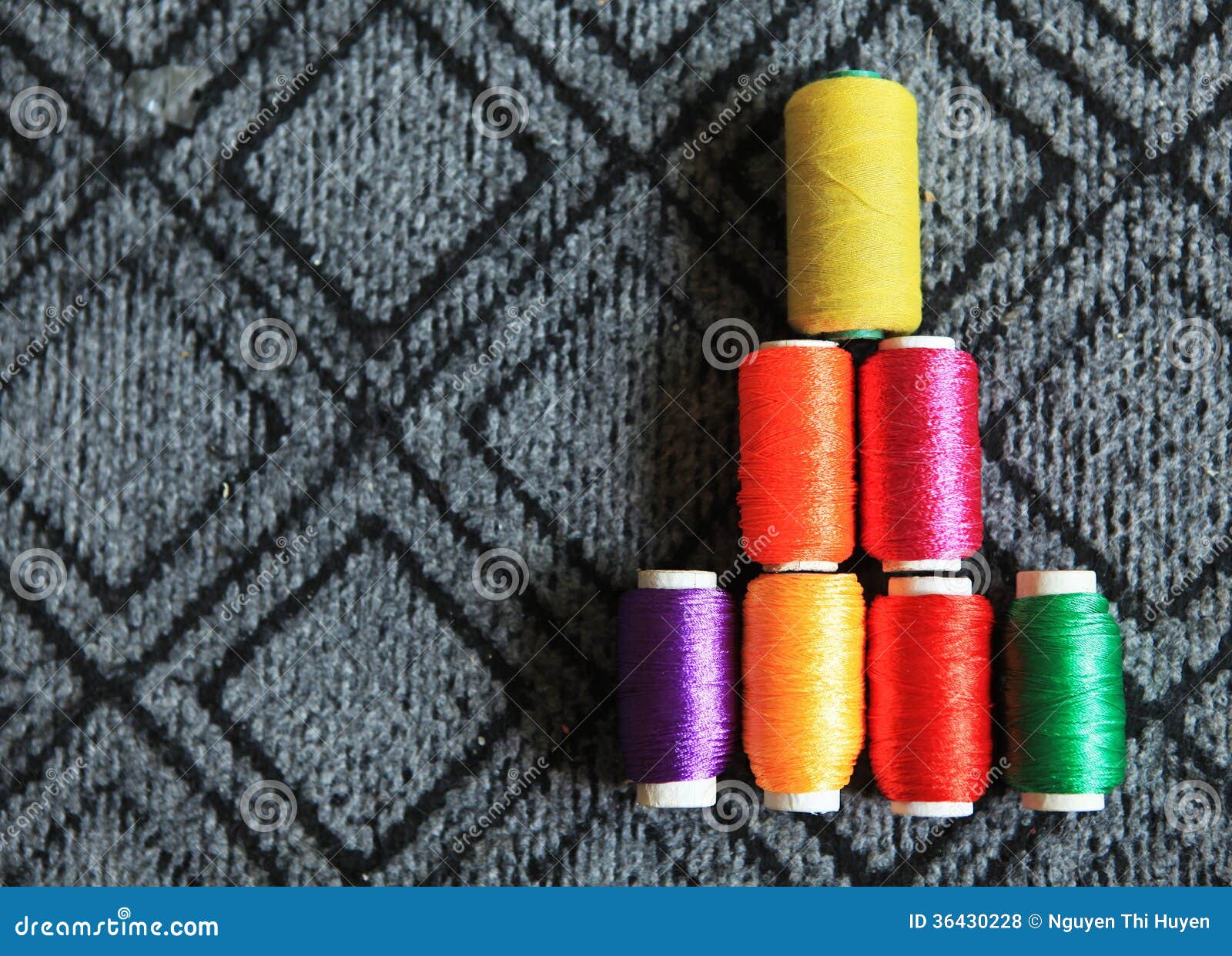 Colorful thread scroll stock photo. Image of color, shape - 36430228