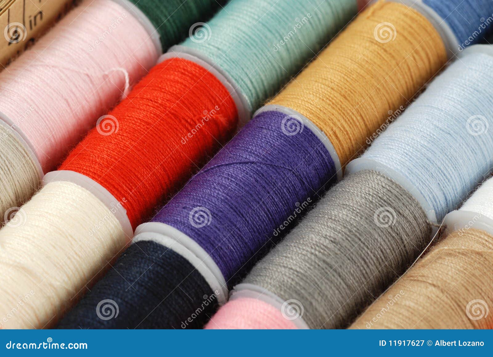 Colorful threads stock image. Image of design, thread - 11917627