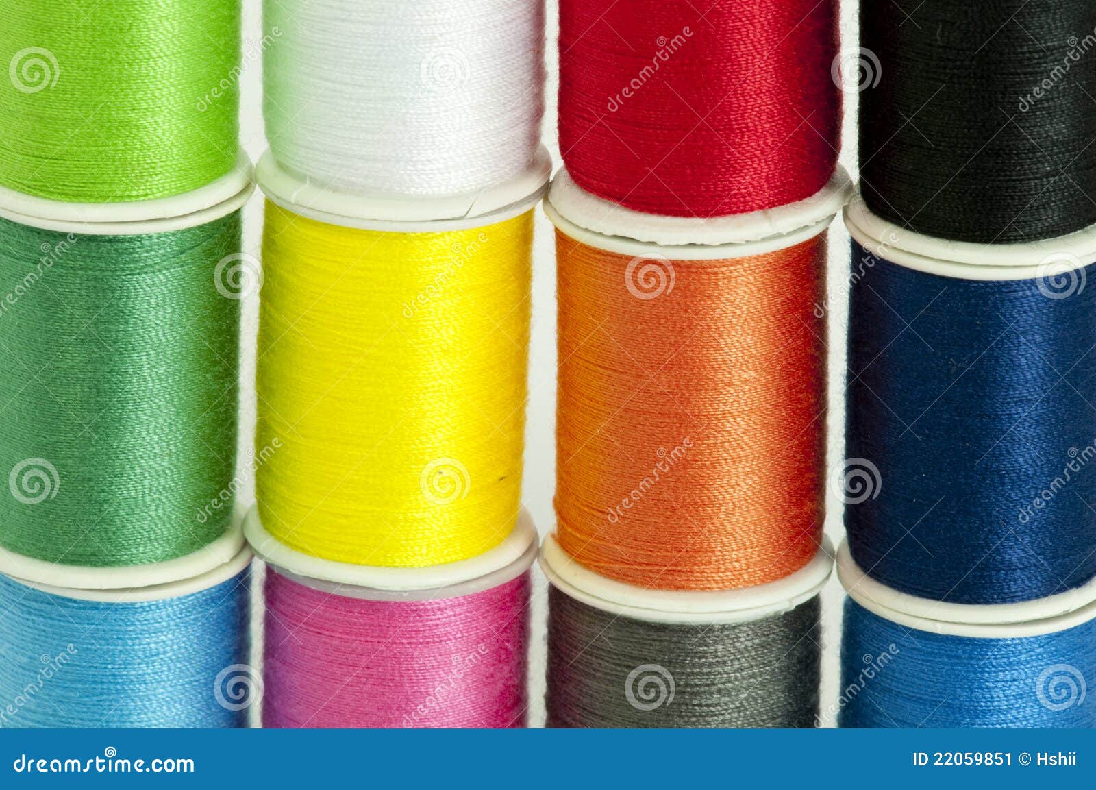 Colorful Threads stock image. Image of textile, black - 22059851