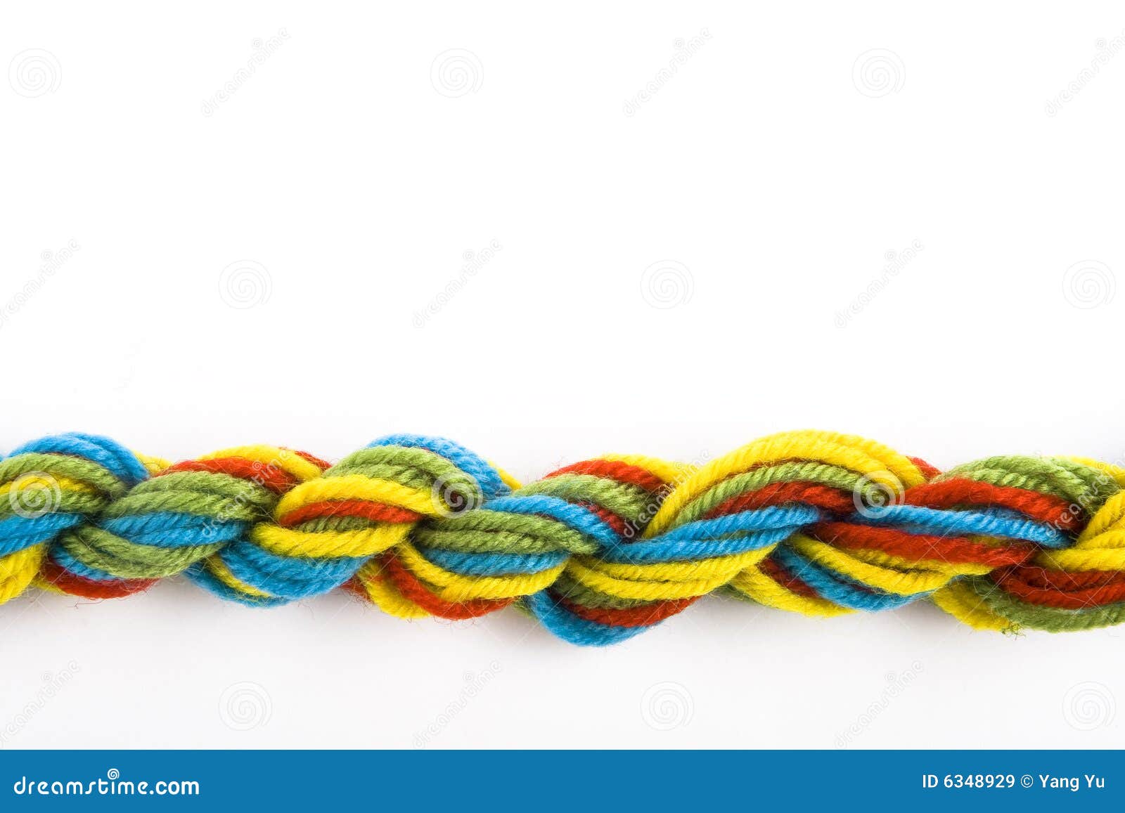 Colorful threads stock image. Image of needle, craft, fabric - 6348929