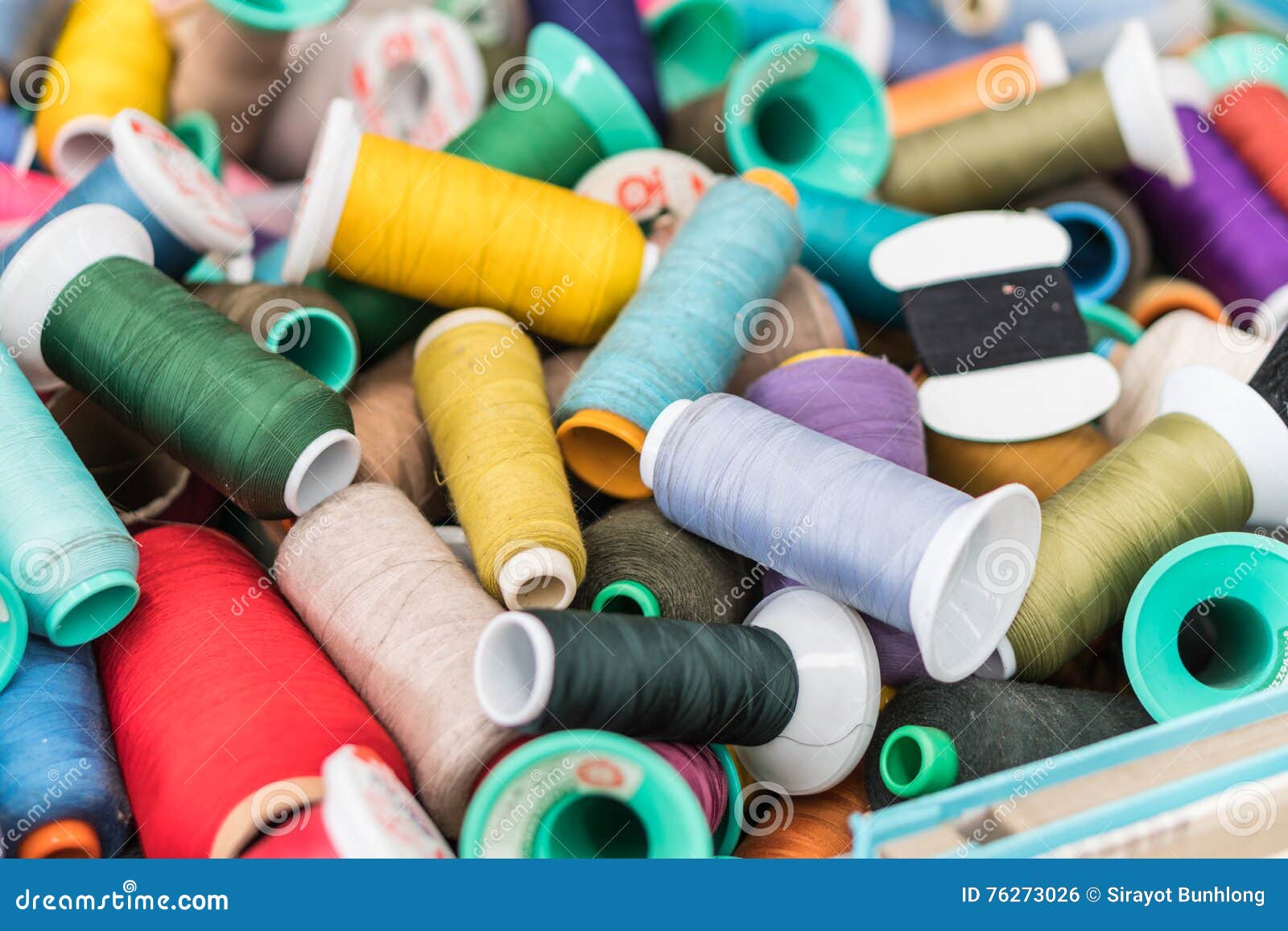 Colorful of Threads Backgrounds Stock Photo - Image of group ...
