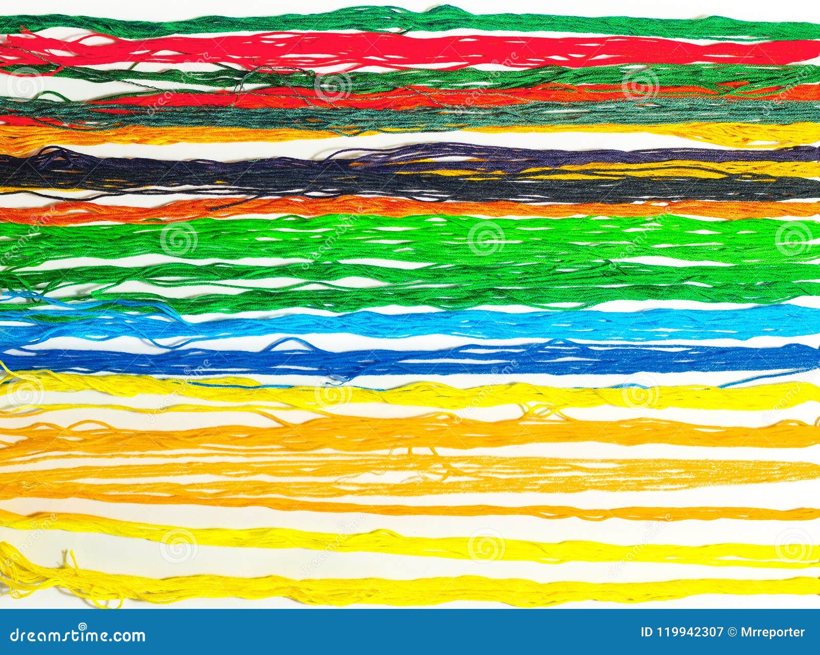 Colorful threads stock image. Image of closeup, colored - 119942307
