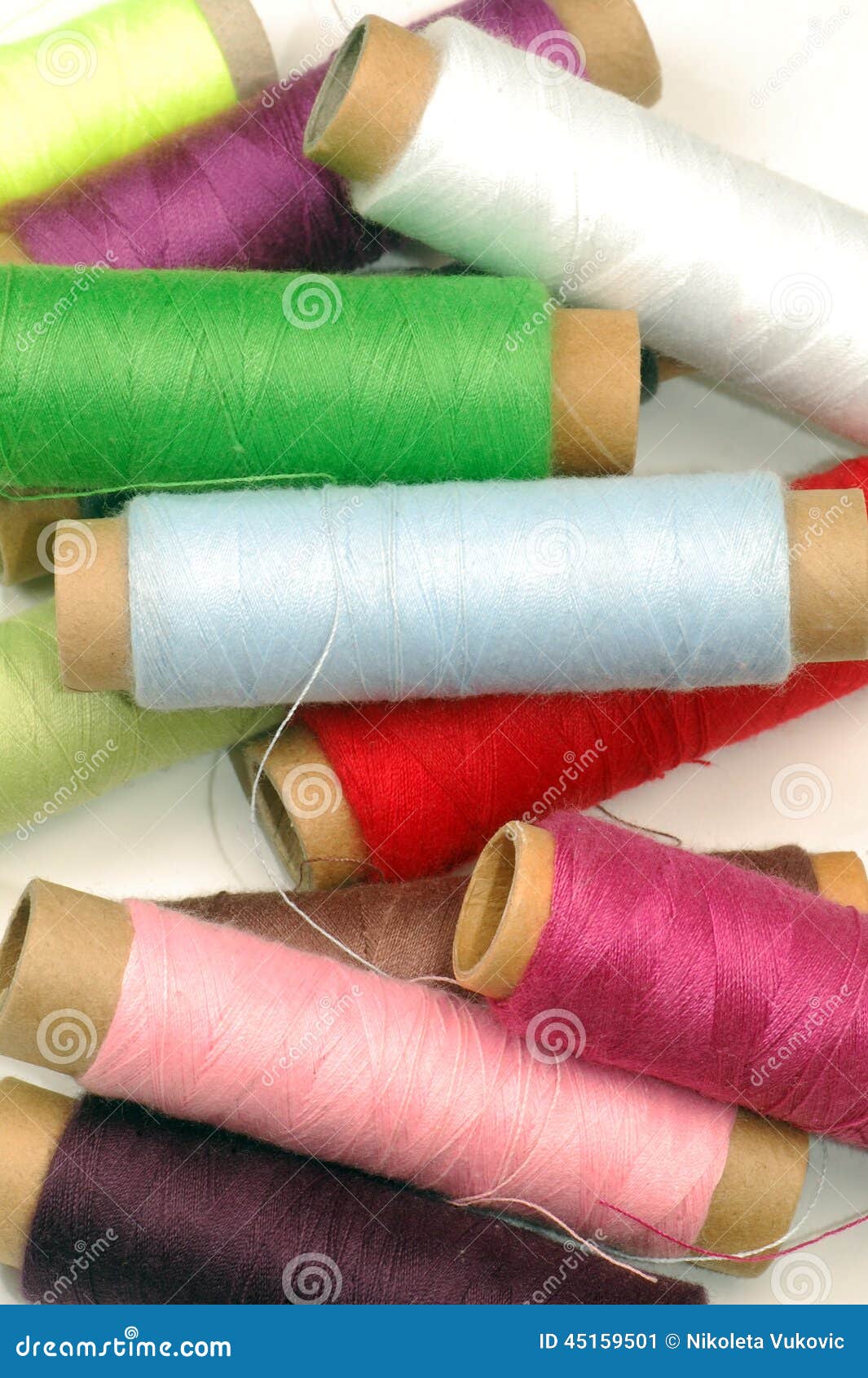 Colorful threads stock image. Image of threads, thread - 45159501