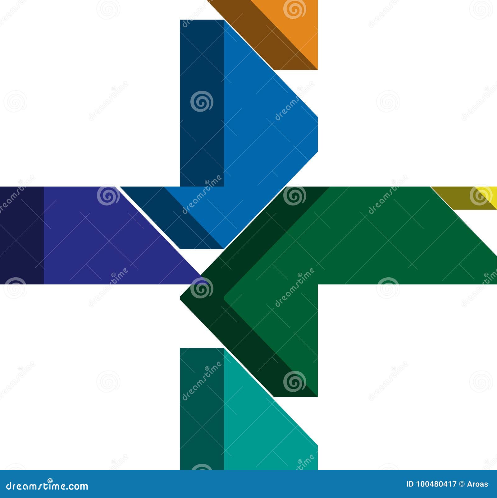 3d CROSS symbol stock vector. Illustration of artwork - 100480417