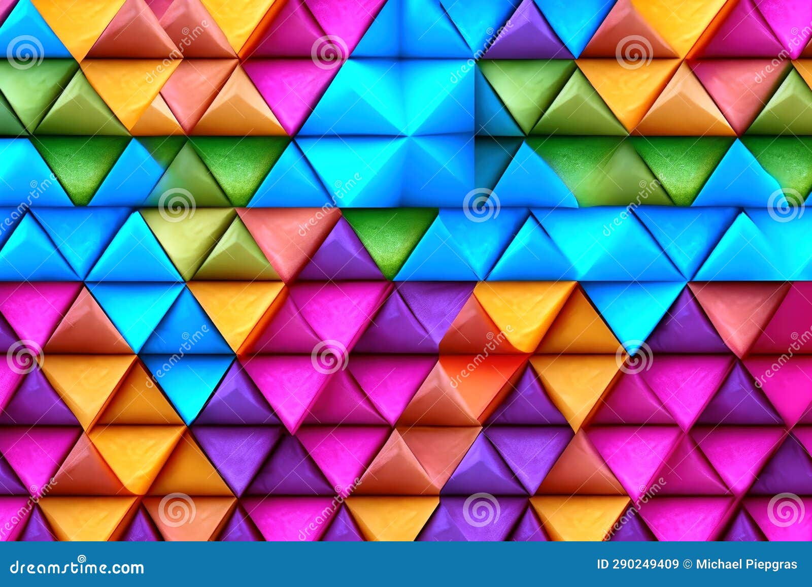 Colorful Three Dimensional Pyramid Background Texture Stock Image ...