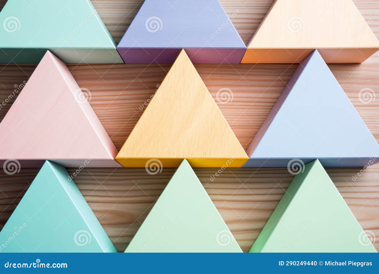 Colorful Three Dimensional Pyramid Background Texture Stock ...